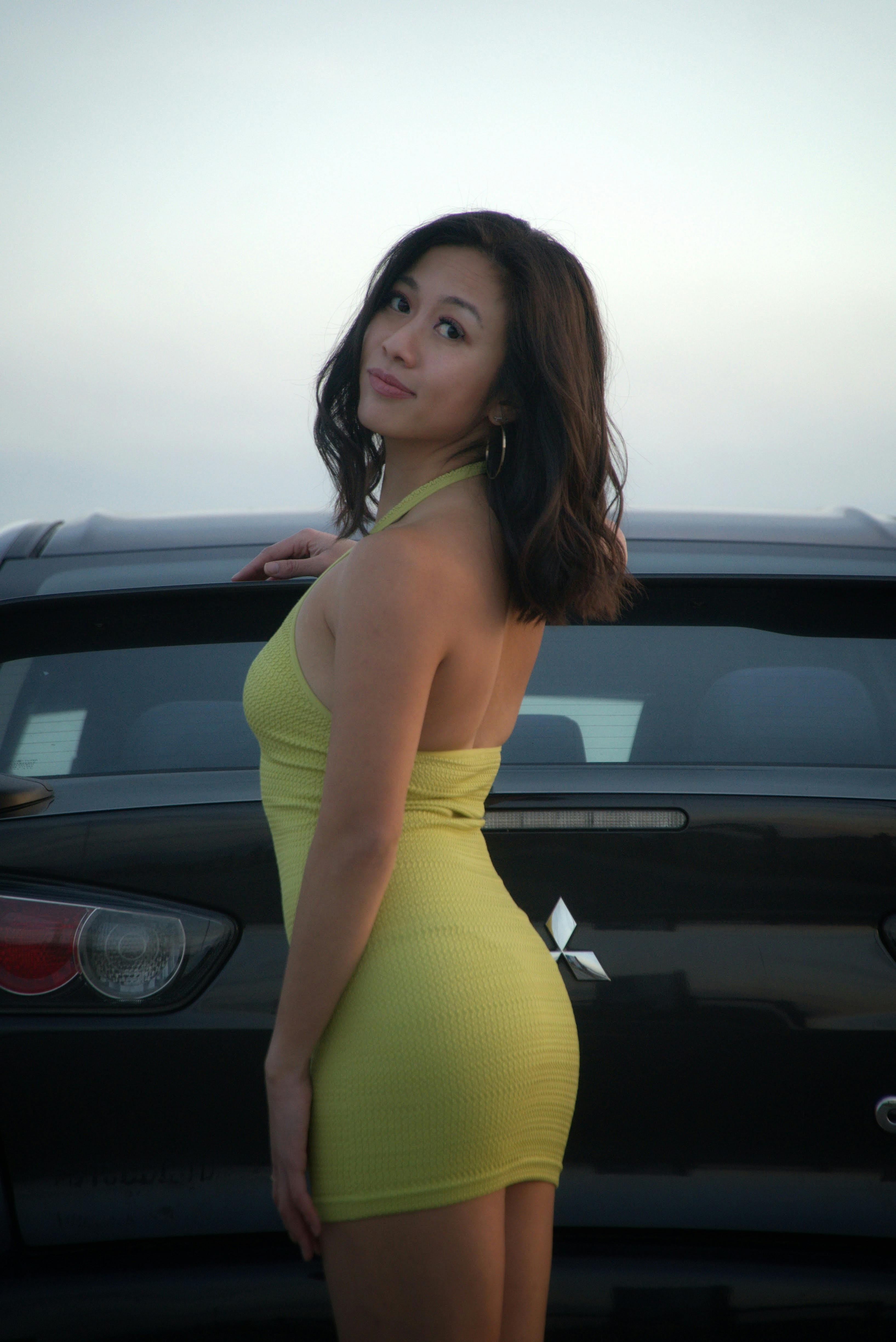 Woman Wearing a Backless Dress · Free Stock Photo