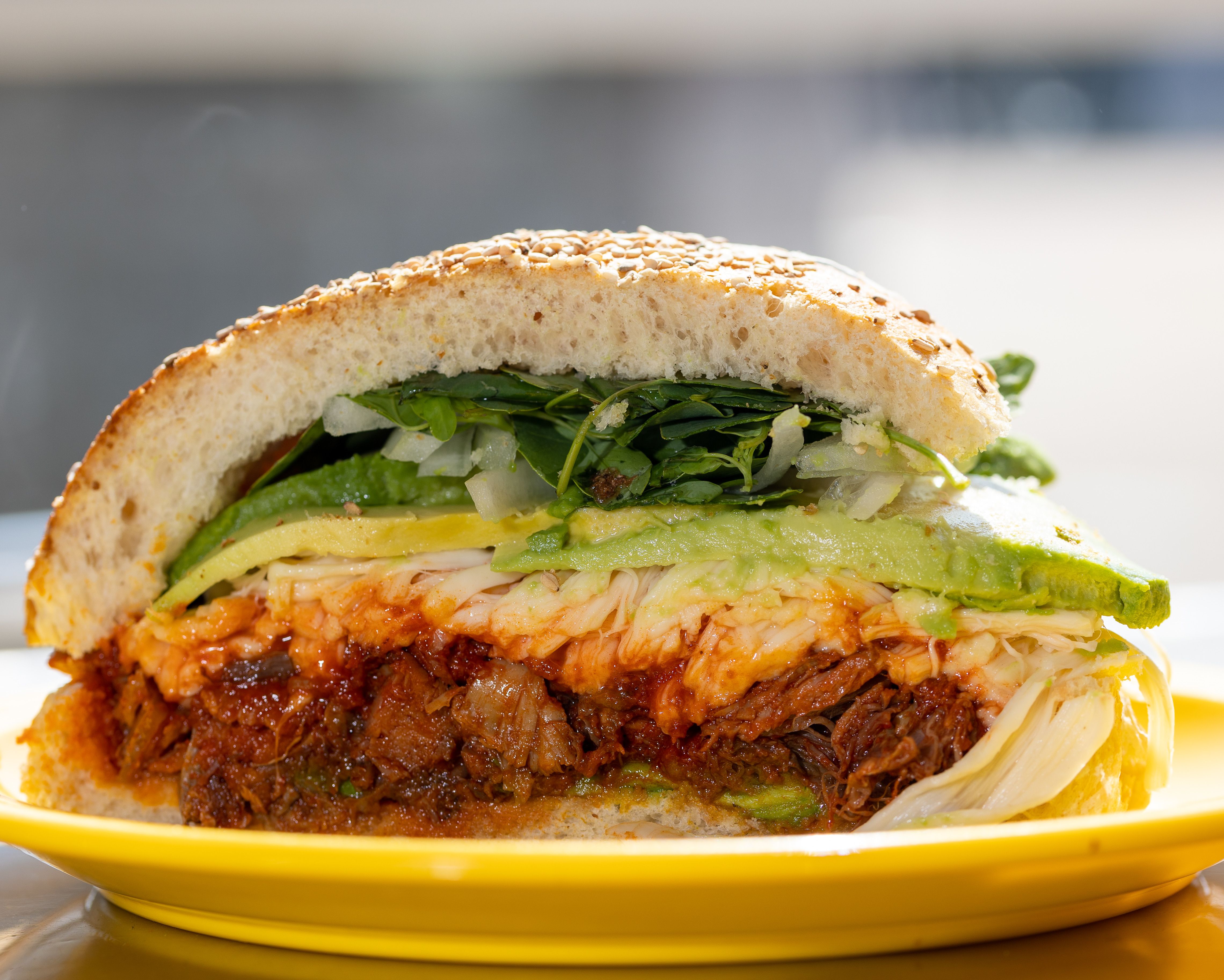 Close-Up Shot of a Delicious Burger · Free Stock Photo