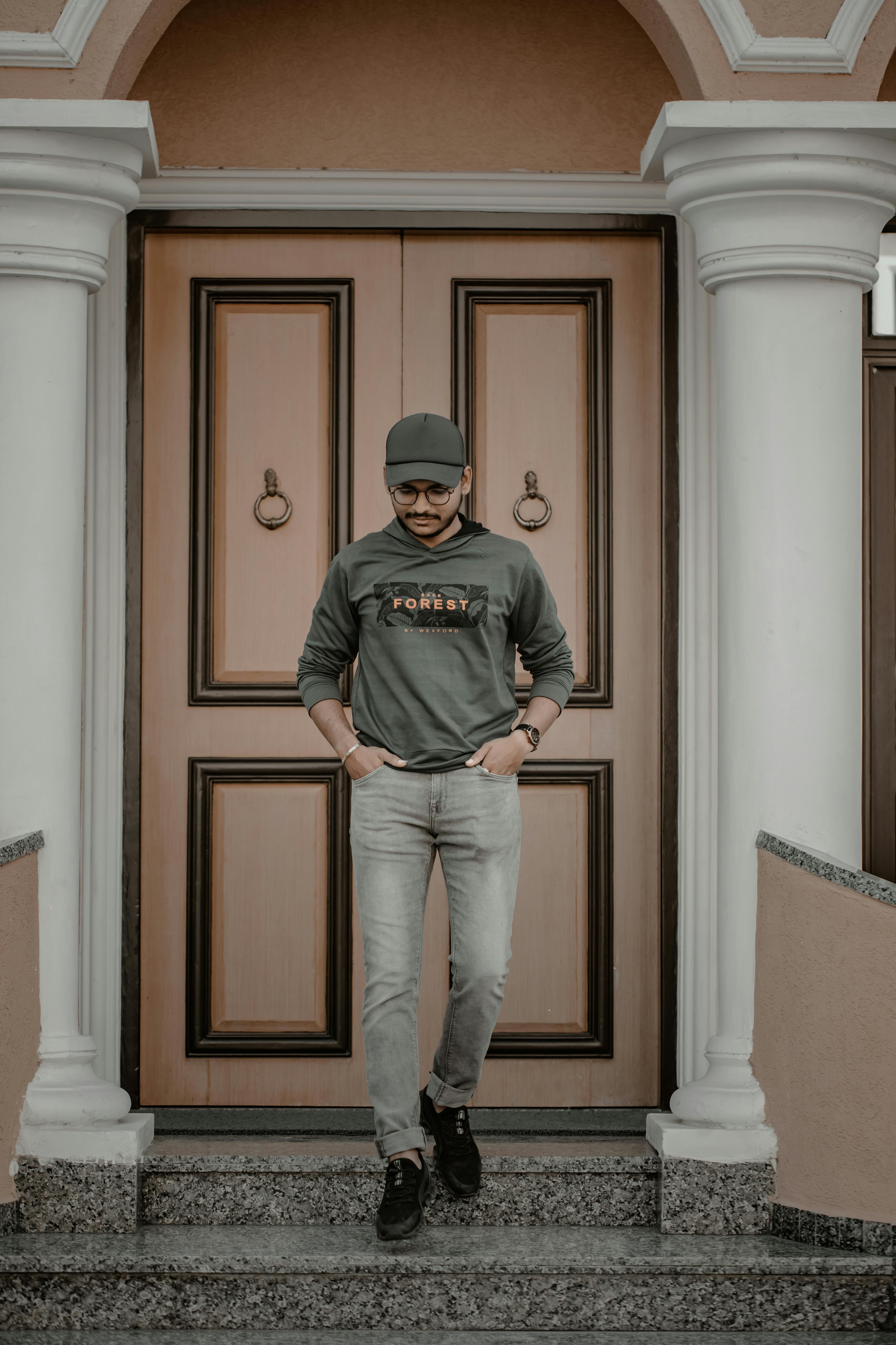 Man Going Out House · Free Stock Photo