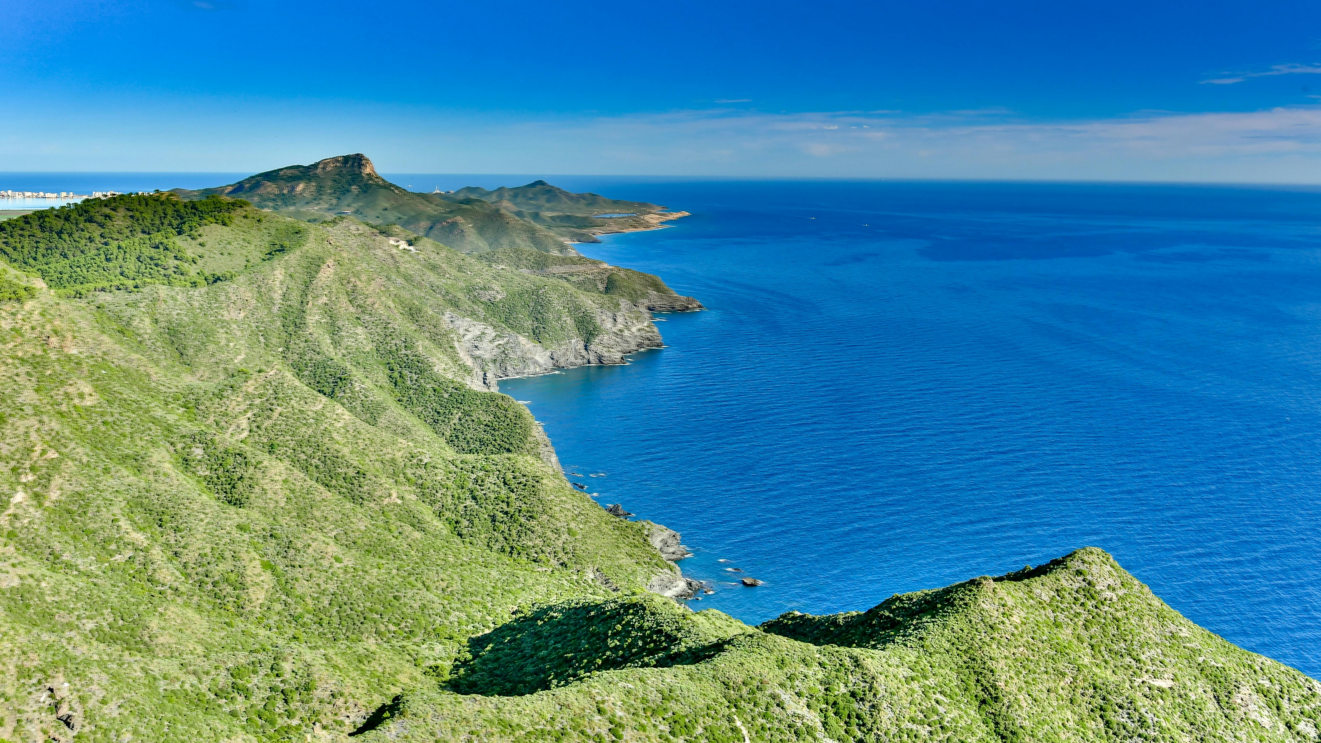 Mountain Beside the Ocean · Free Stock Photo