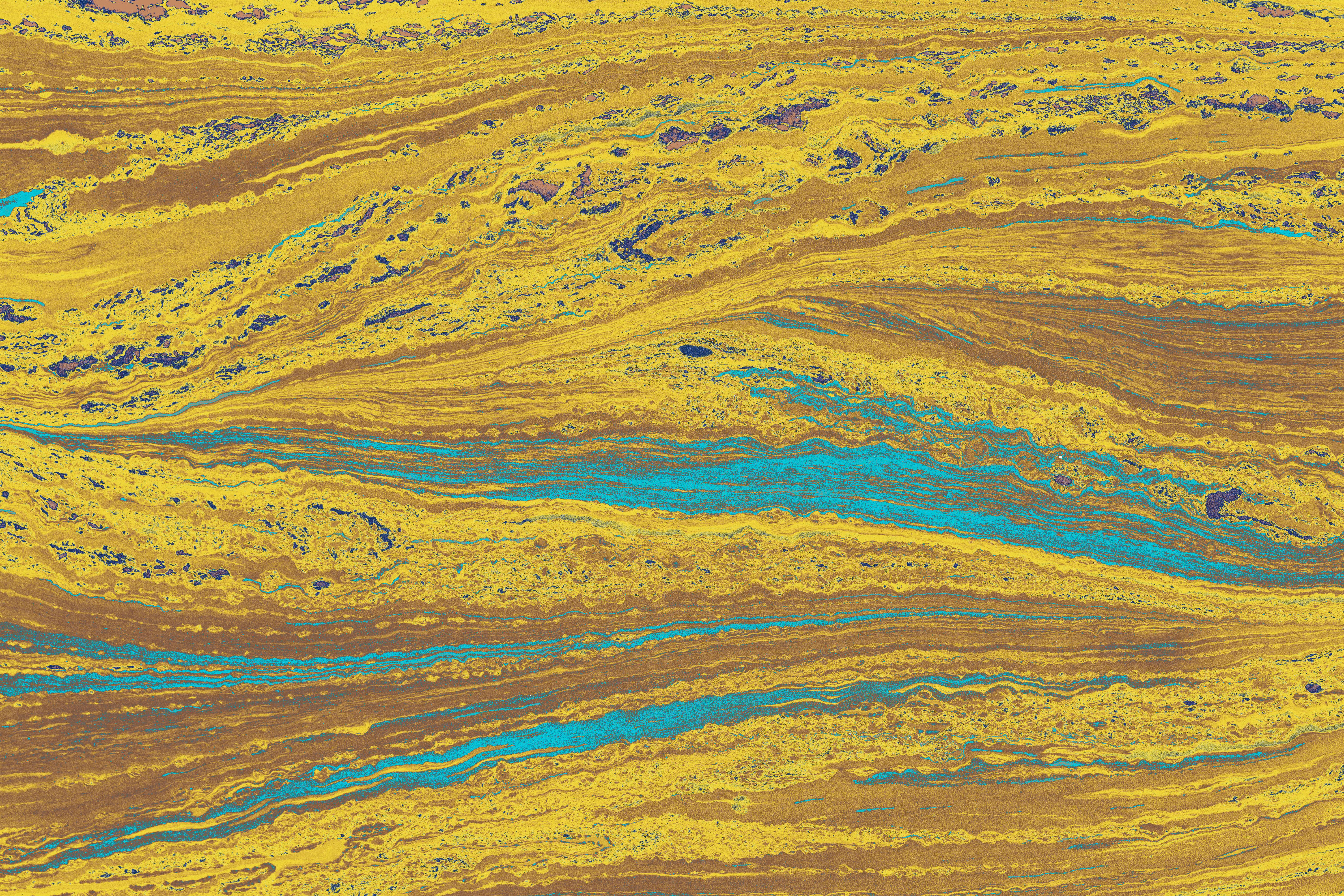 Abstract, Yellow Paint Shape · Free Stock Photo