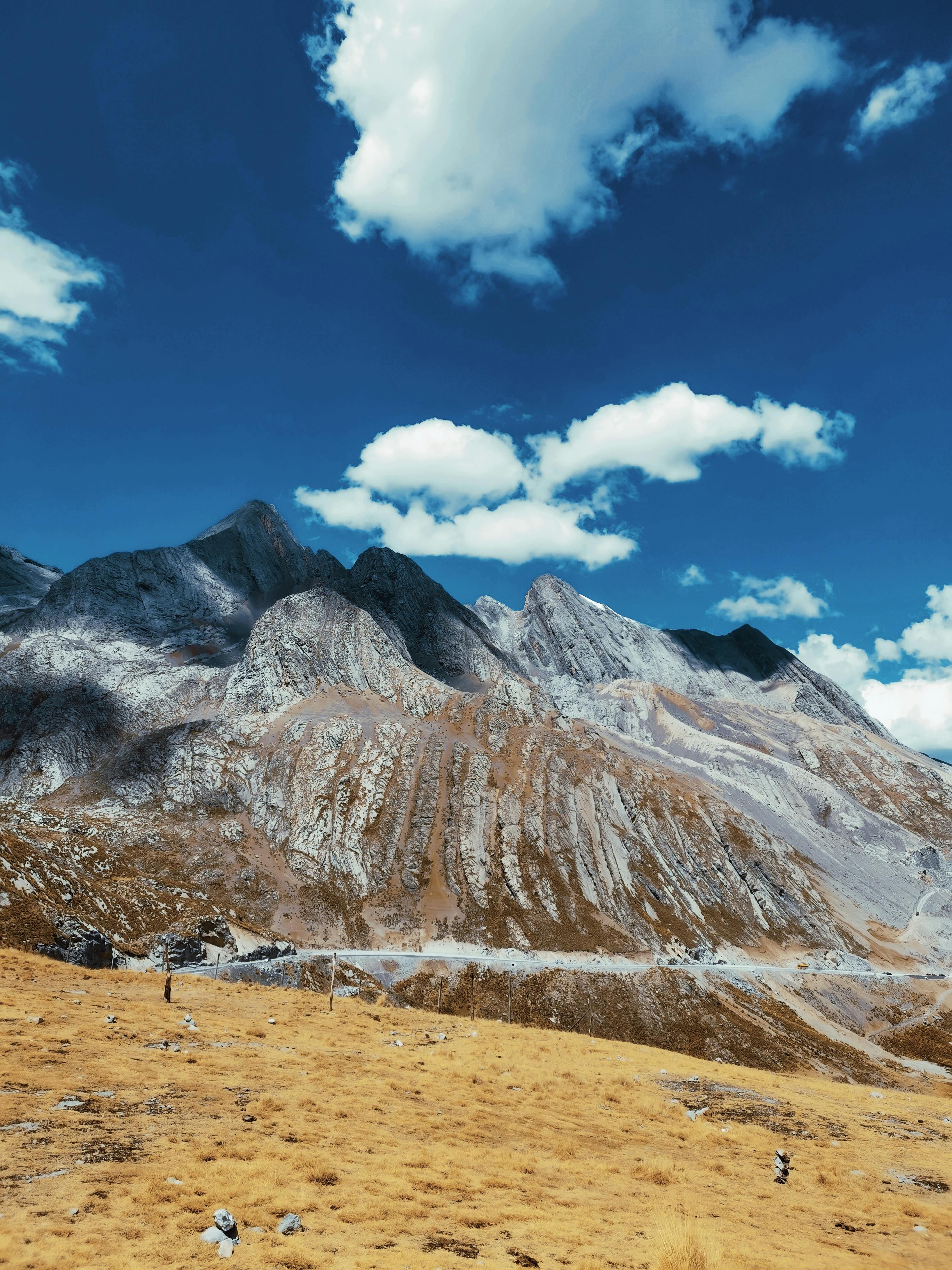 Rocks on Mountain Slope · Free Stock Photo