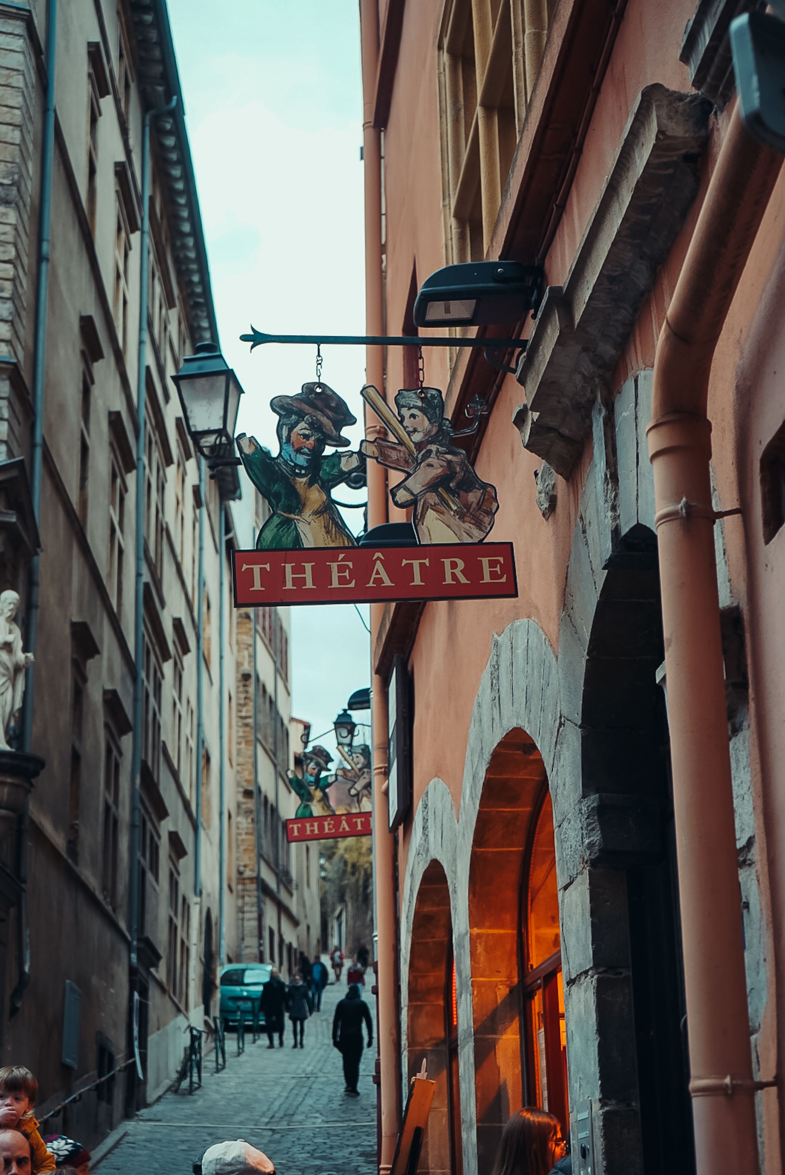 Sign Hanging over the Entrance of a Stage Theater · Free Stock Photo