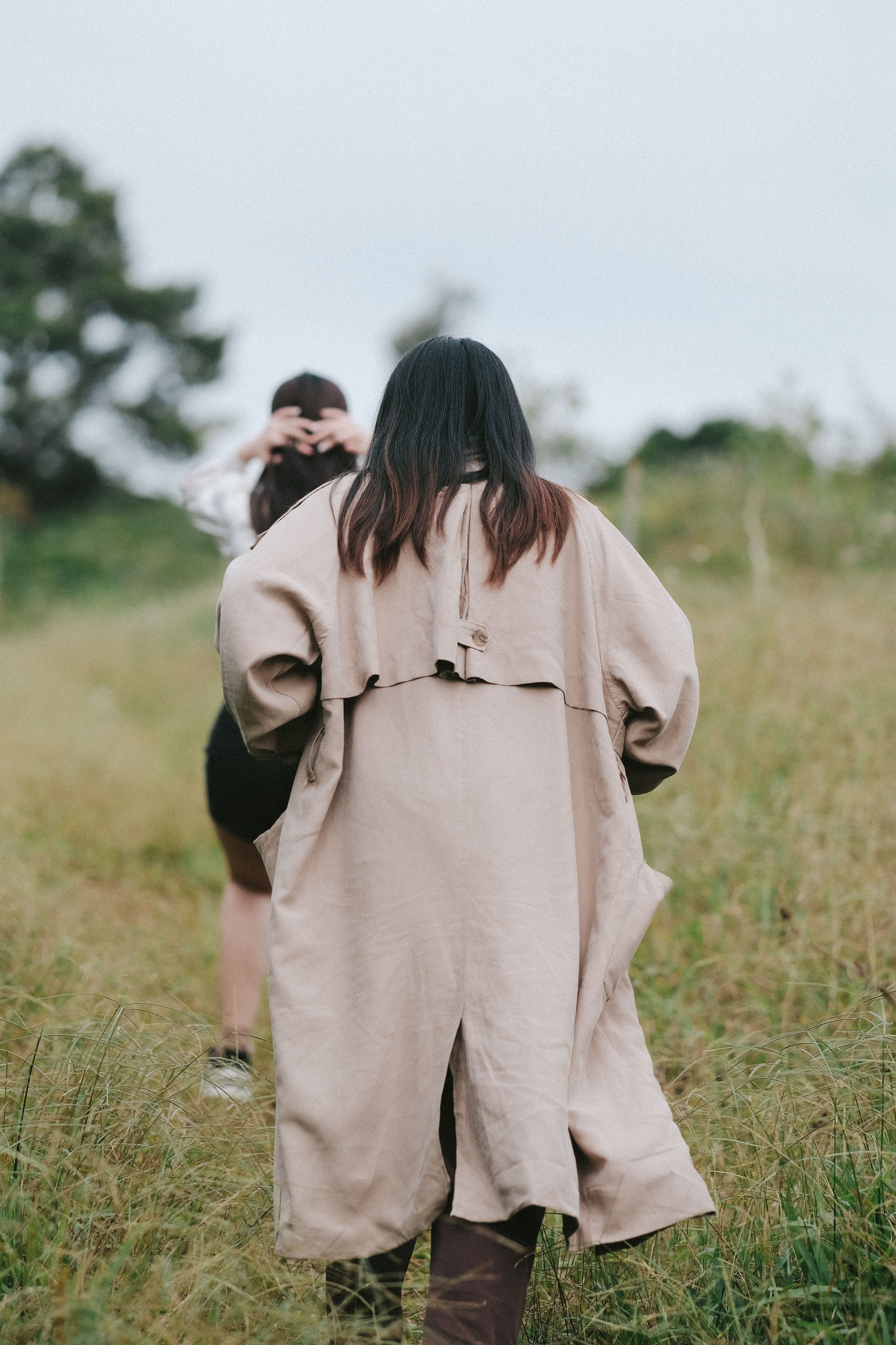 Back View of Woman with Long Hair · Free Stock Photo