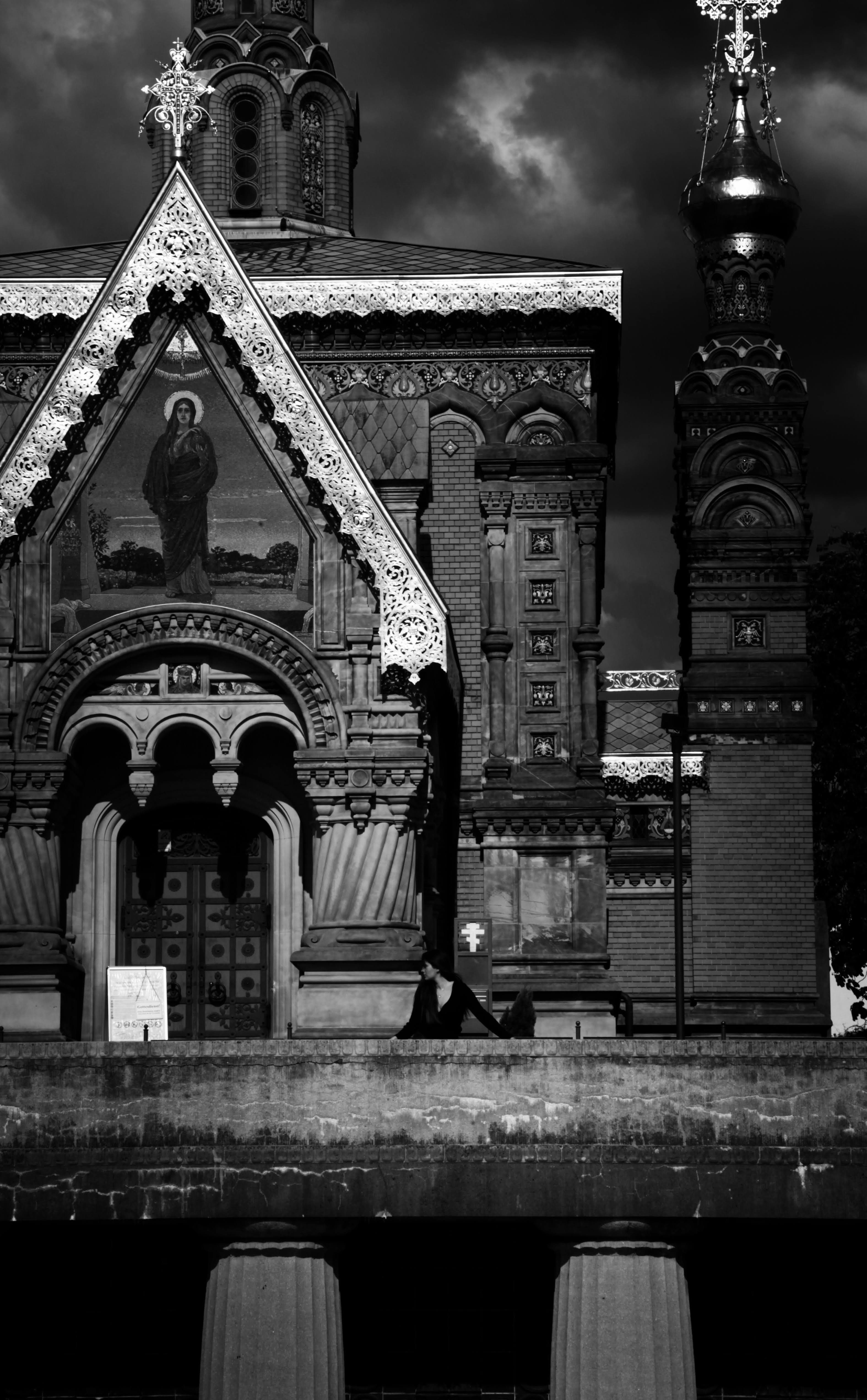 Black Church Wallpaper