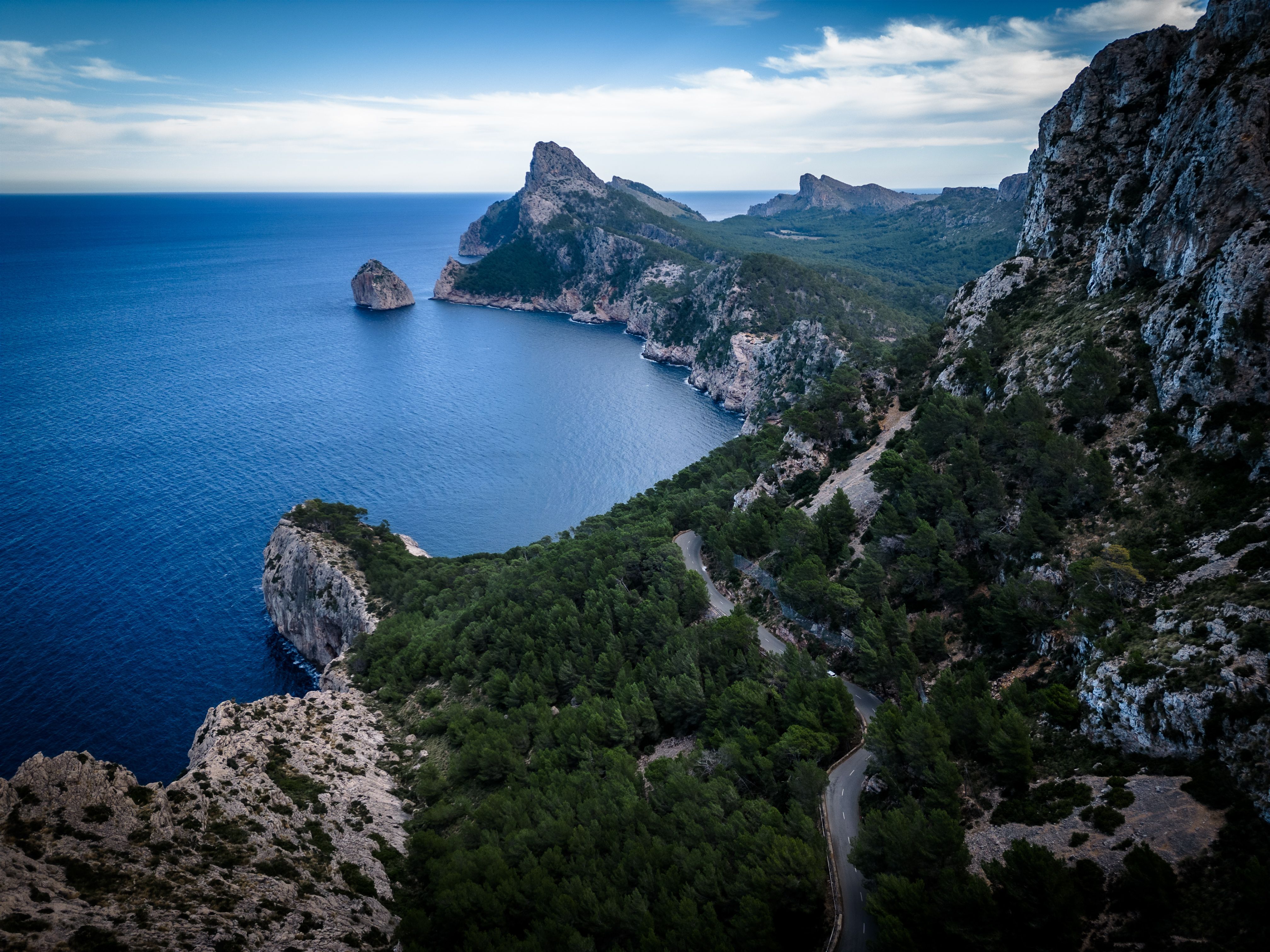 Aerial Photo of St. Appearance Rock in Russia · Free Stock Photo