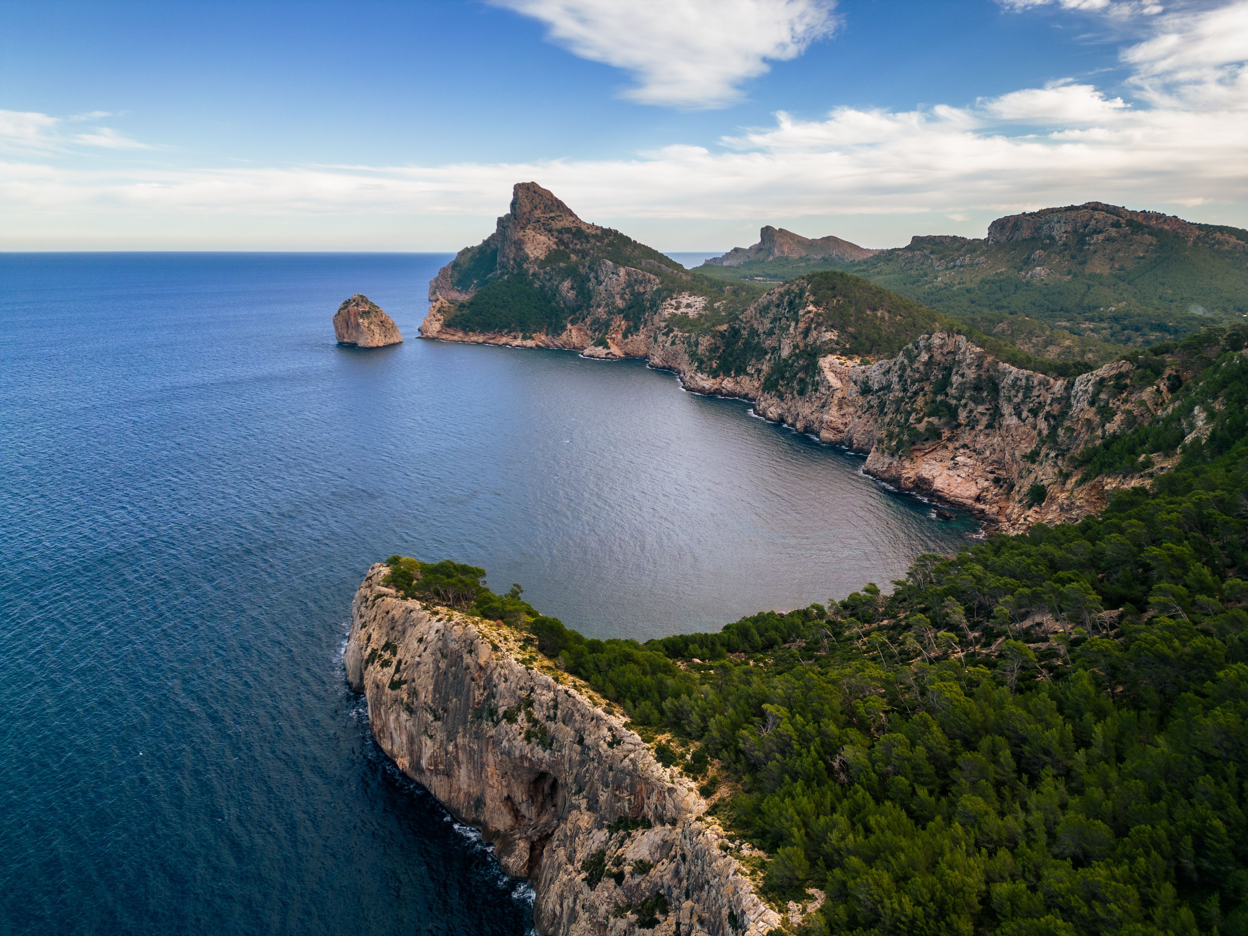 Aerial Photo of St. Appearance Rock in Russia · Free Stock Photo