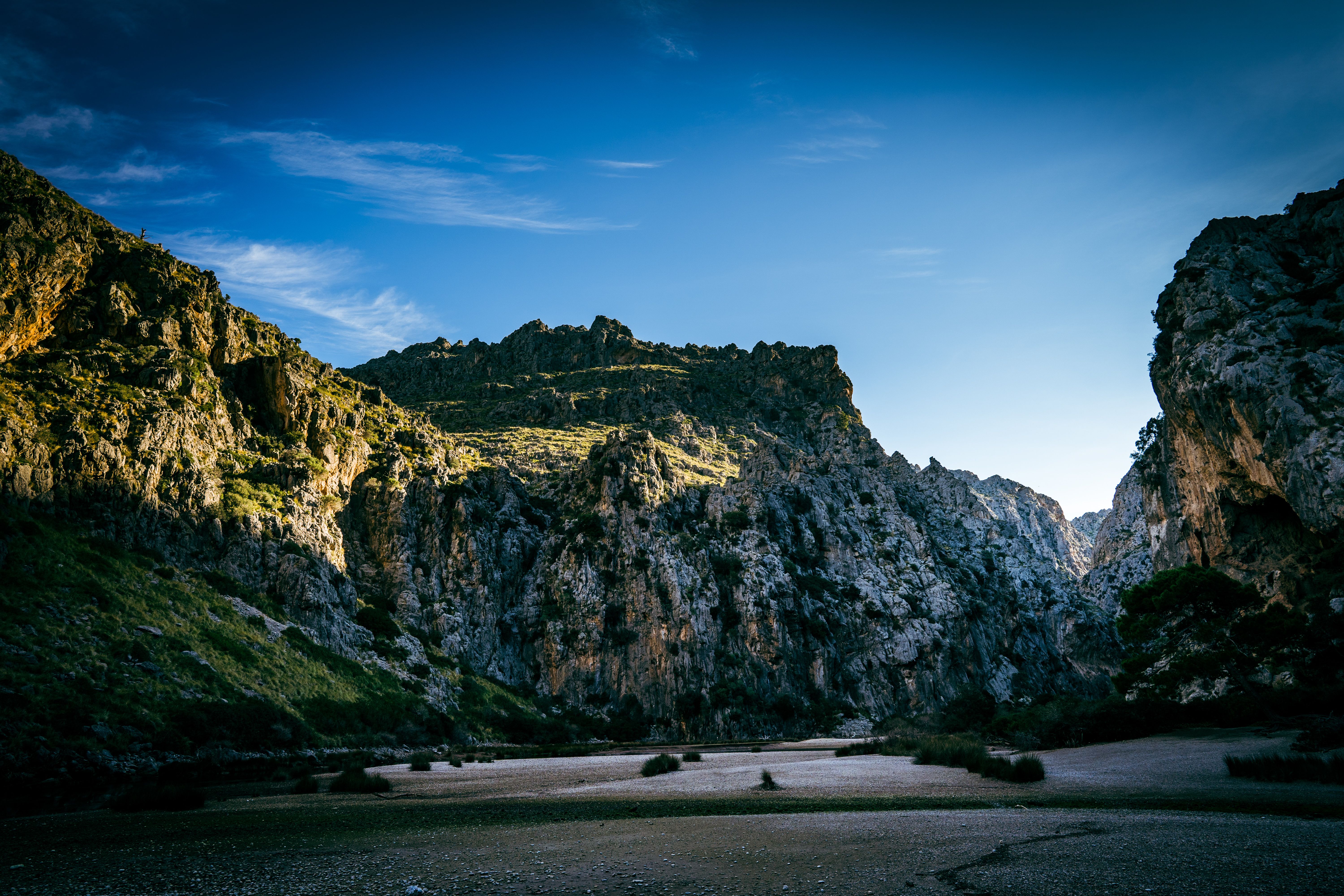 Rock Mountains During Golden Hour · Free Stock Photo