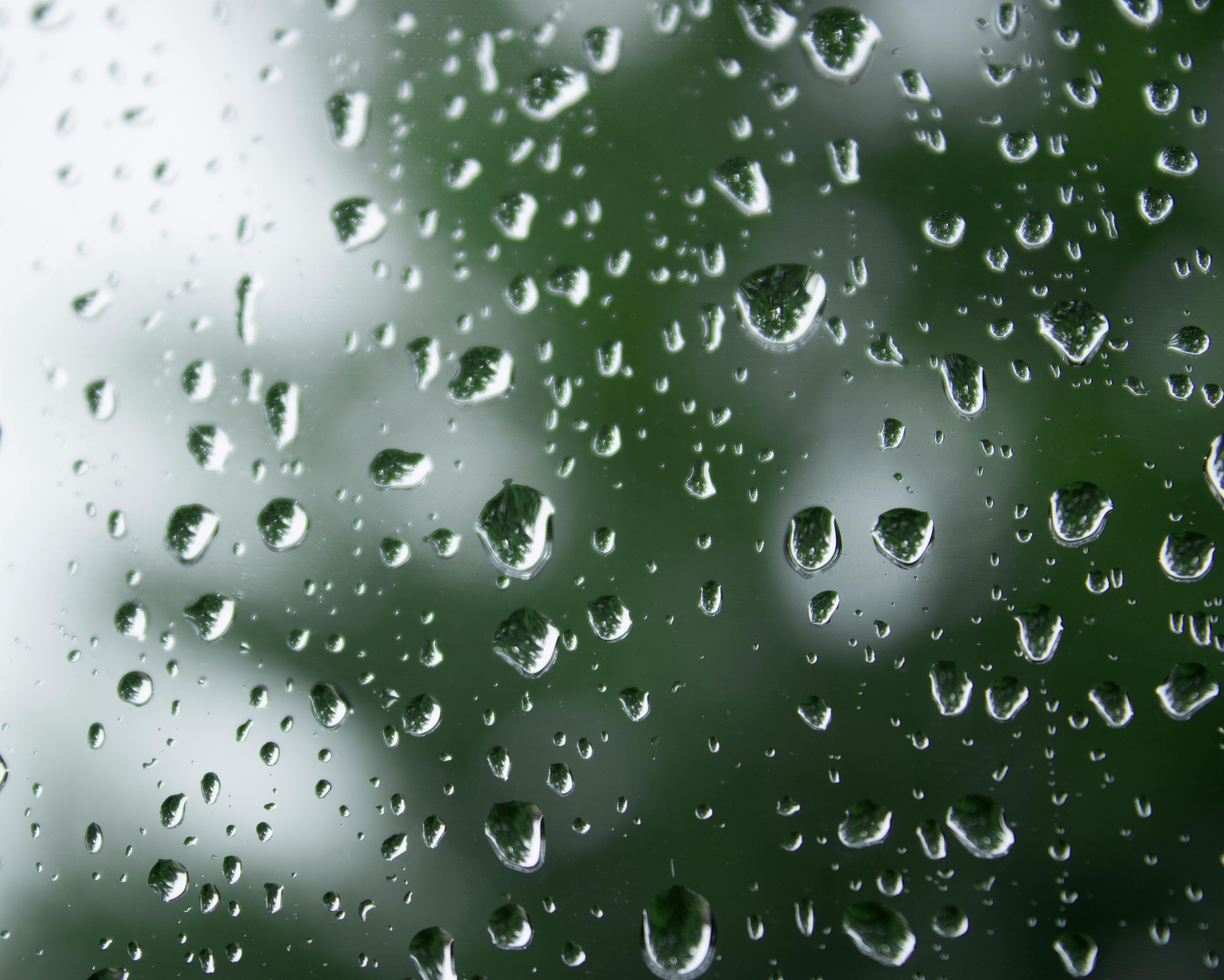 Water Droplets on Glass Panel · Free Stock Photo