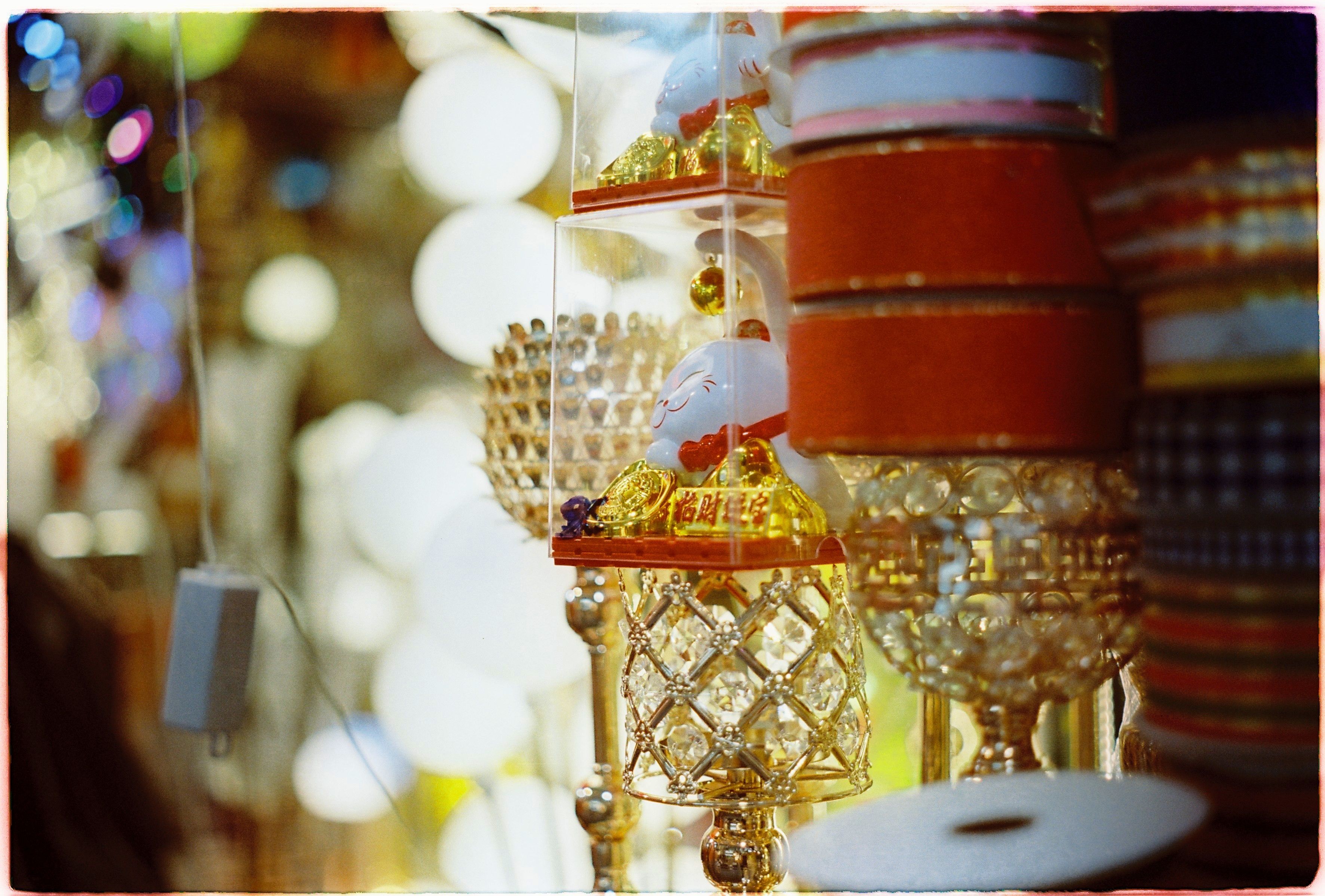 Traditional Decorations on Market · Free Stock Photo