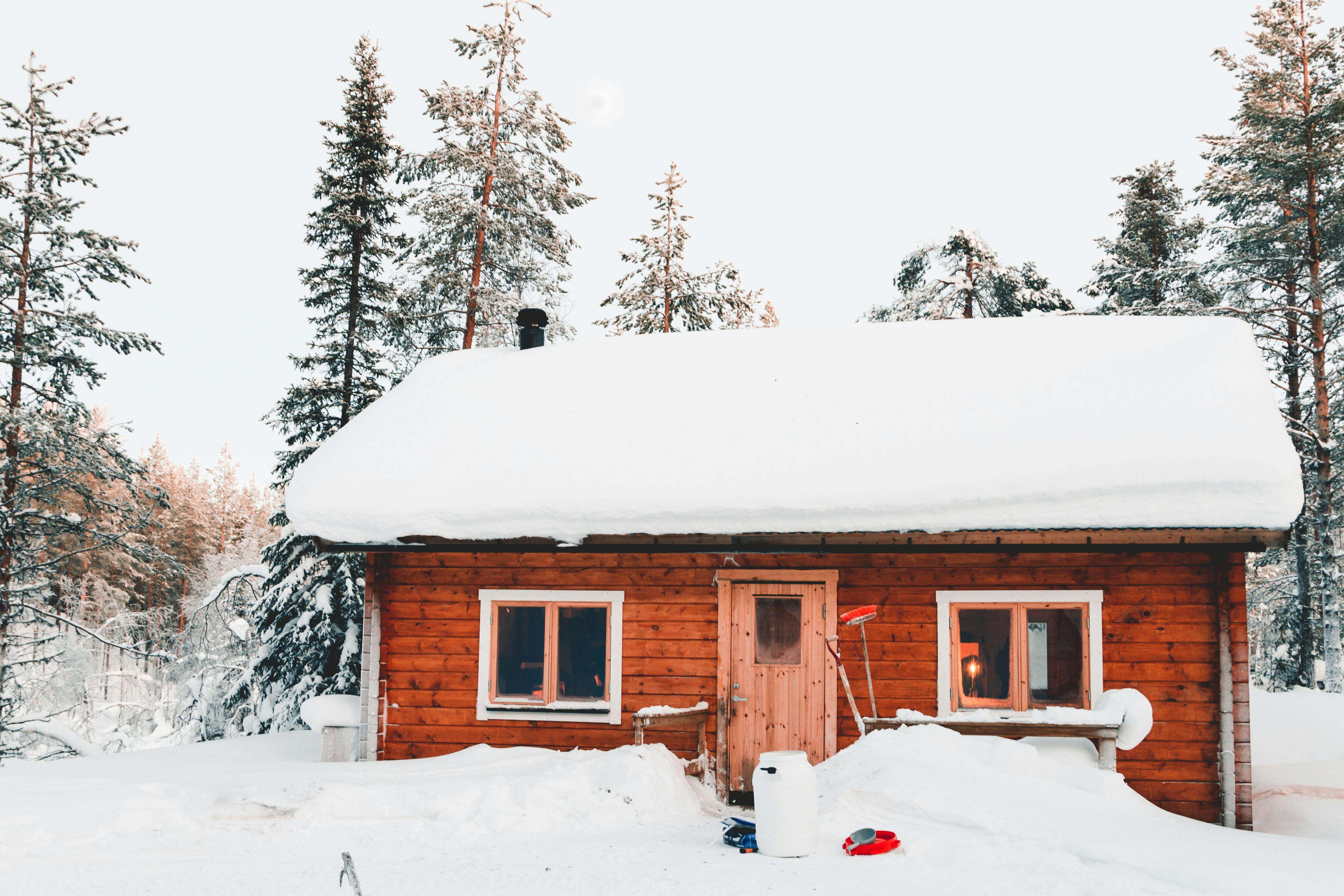 Photo of House Covered With Snow · Free Stock Photo