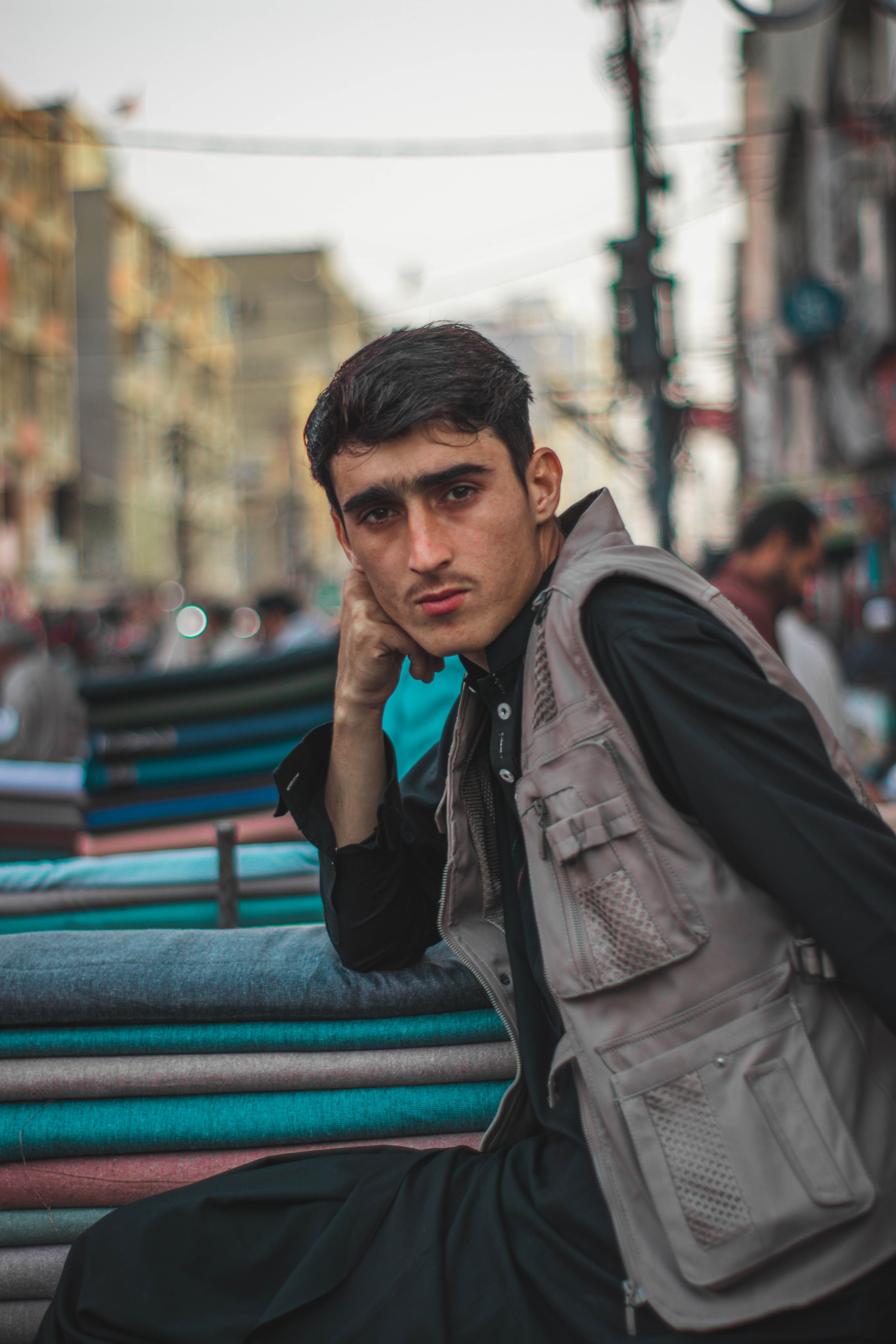 Man on City Street · Free Stock Photo