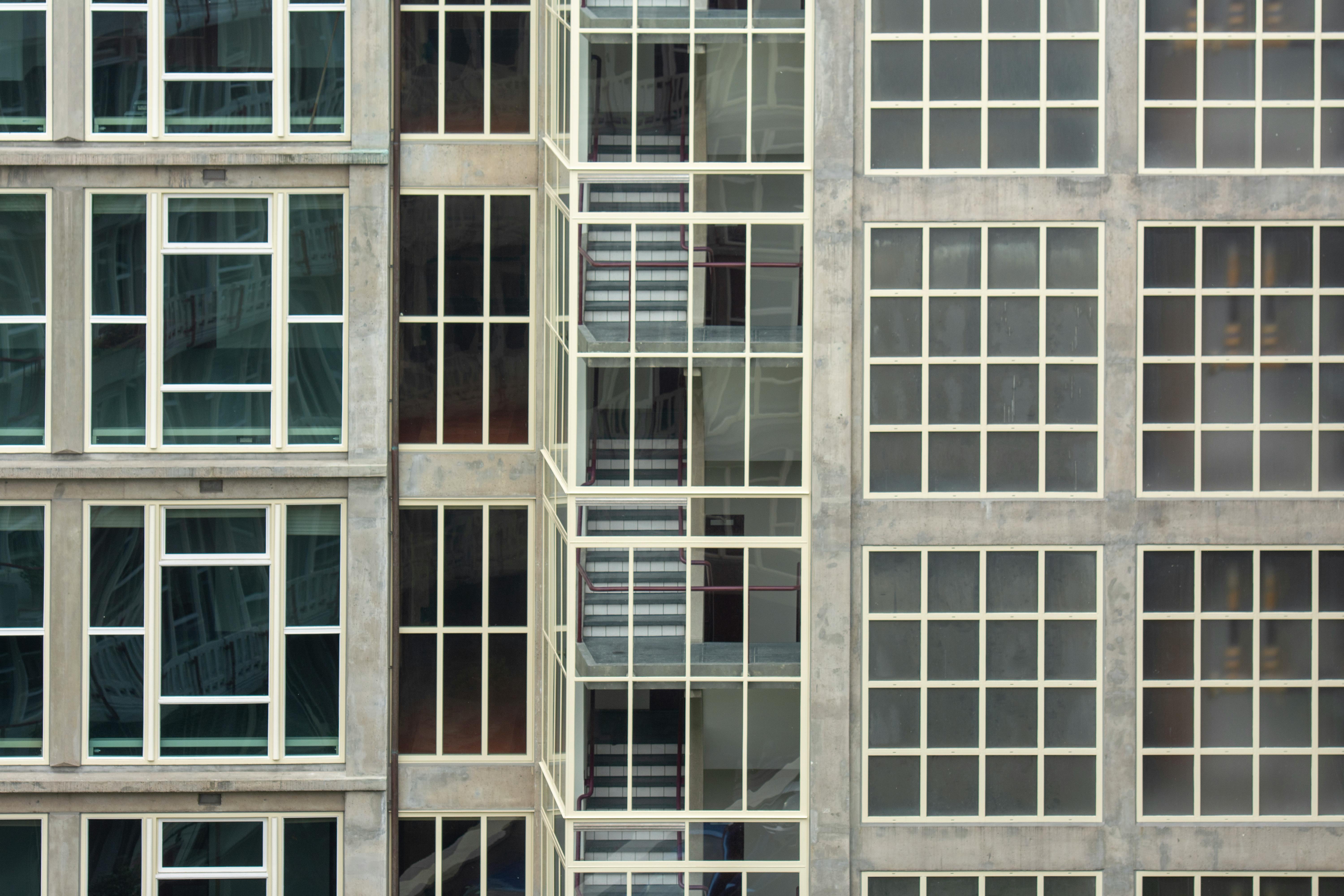 Modern Building Windows · Free Stock Photo