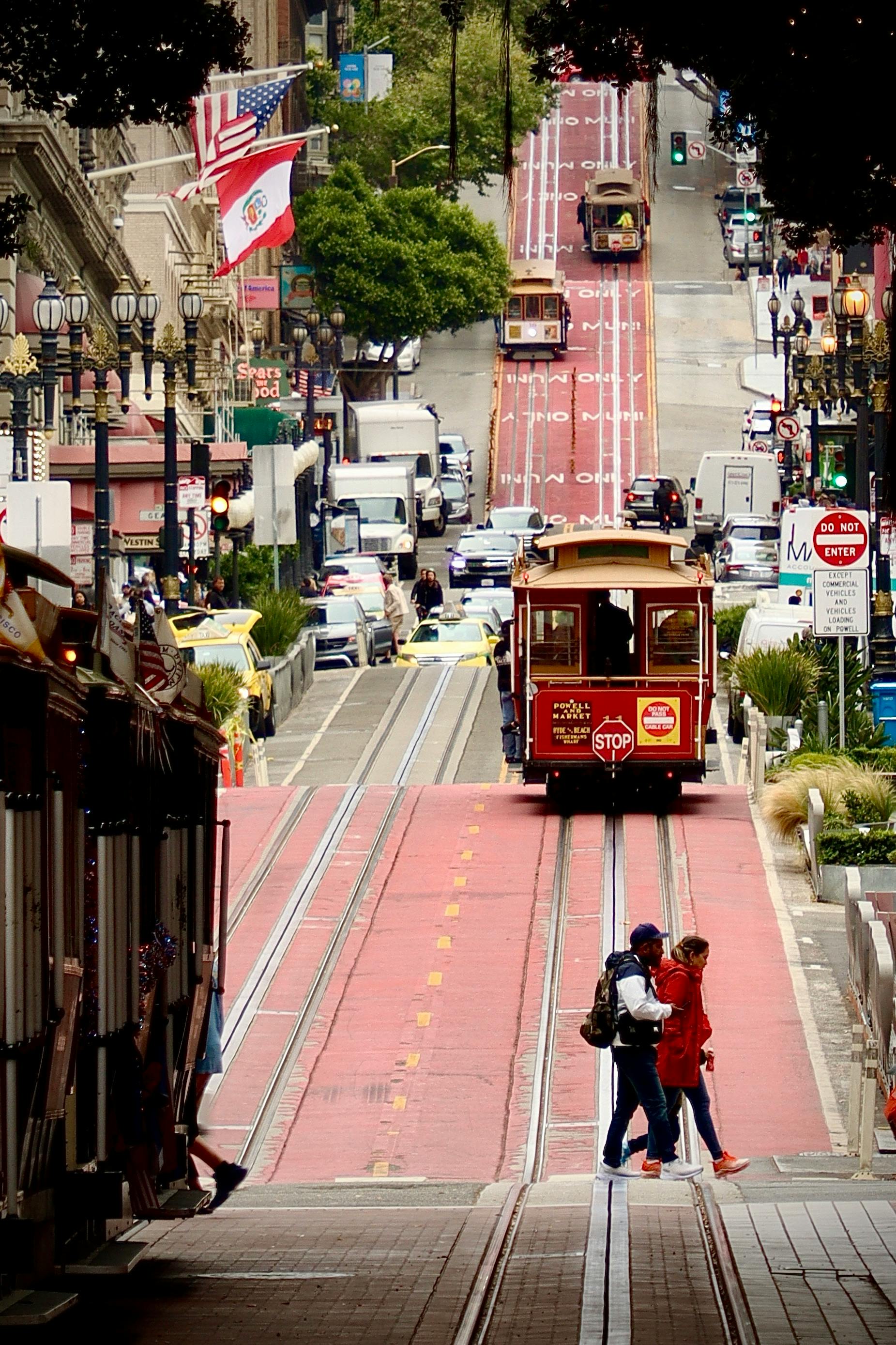 Cable Cars in San Francisco · Free Stock Photo