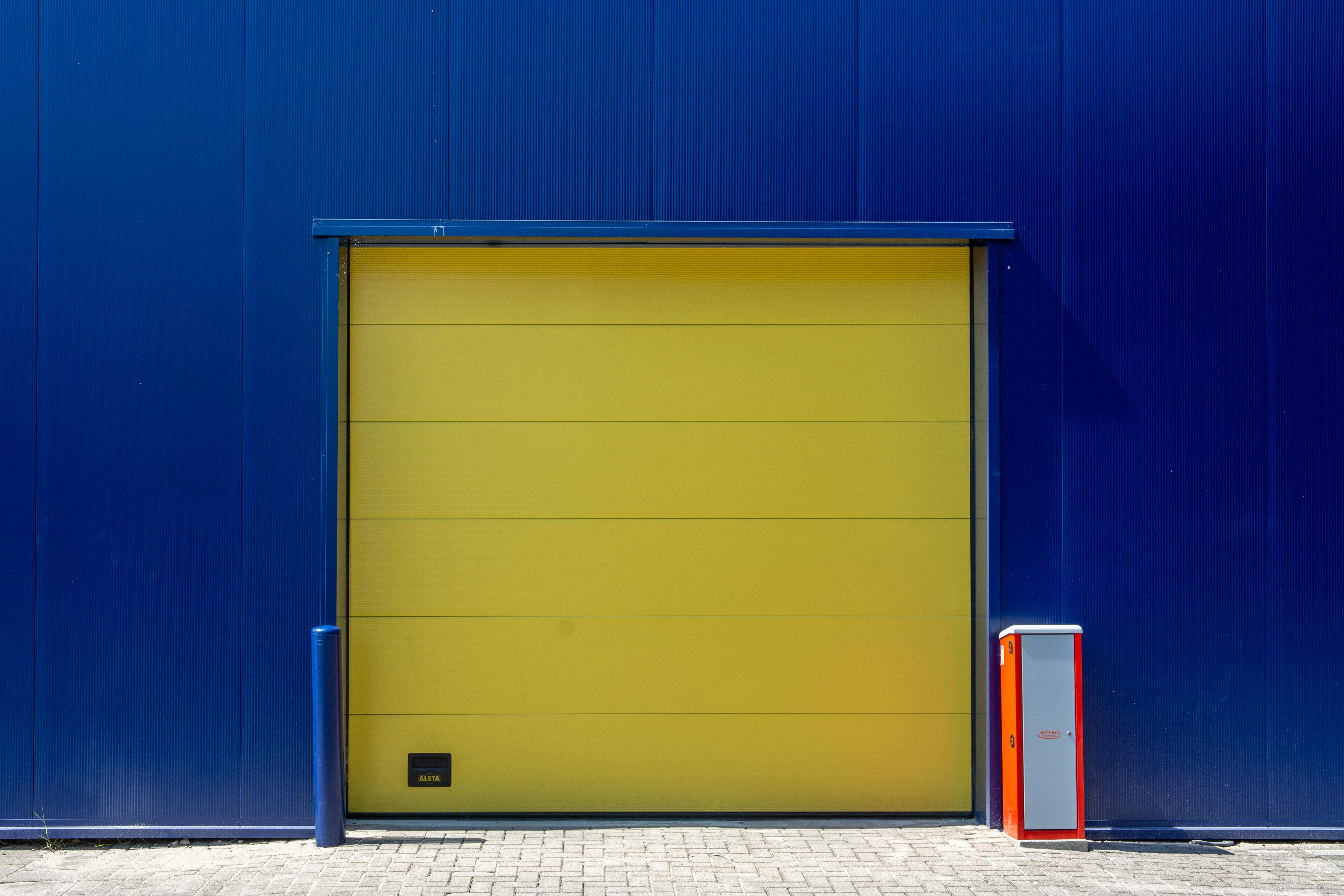 Photo of Blue Shutter Door · Free Stock Photo