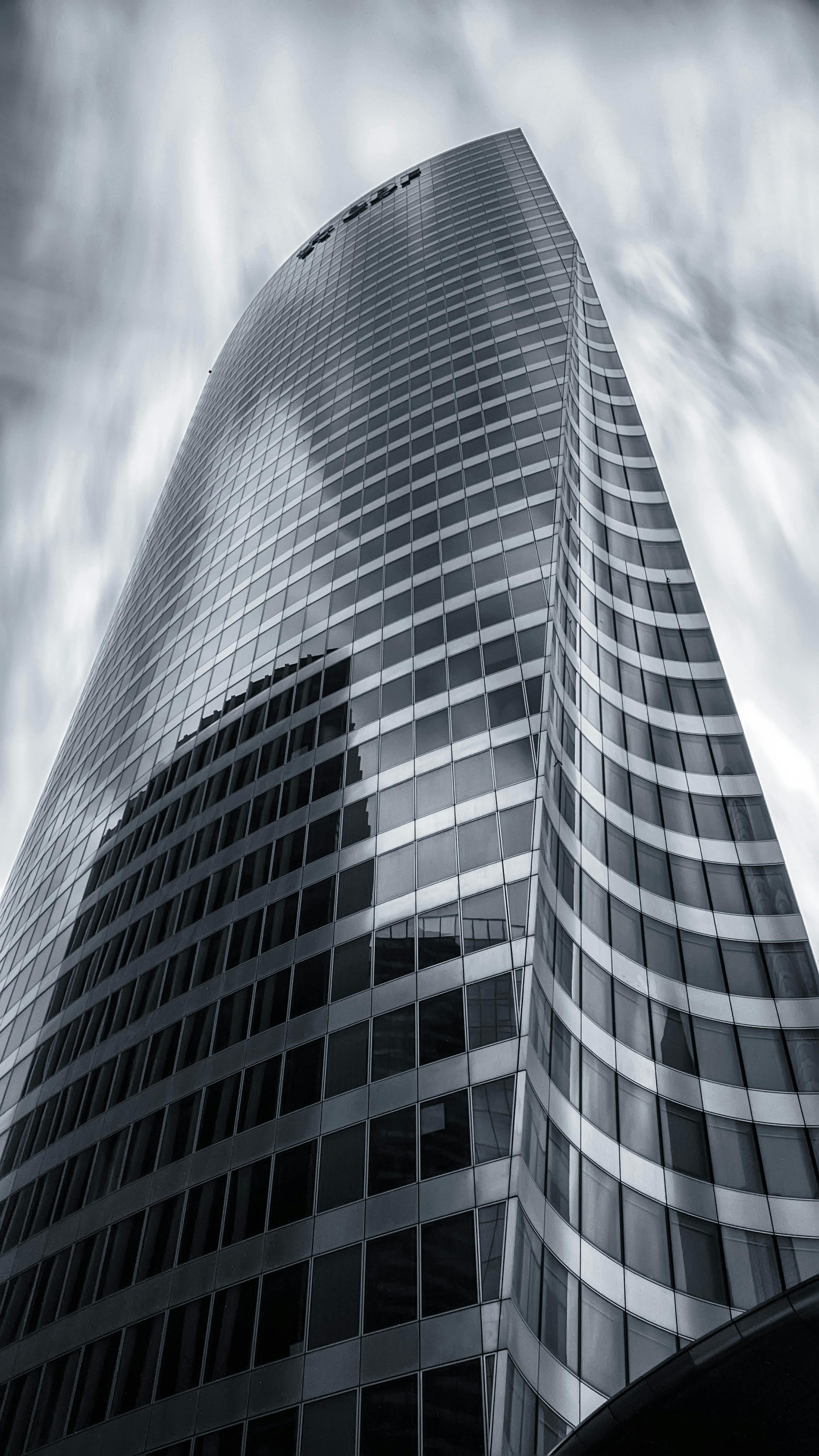 Gray Scale Image of Building · Free Stock Photo