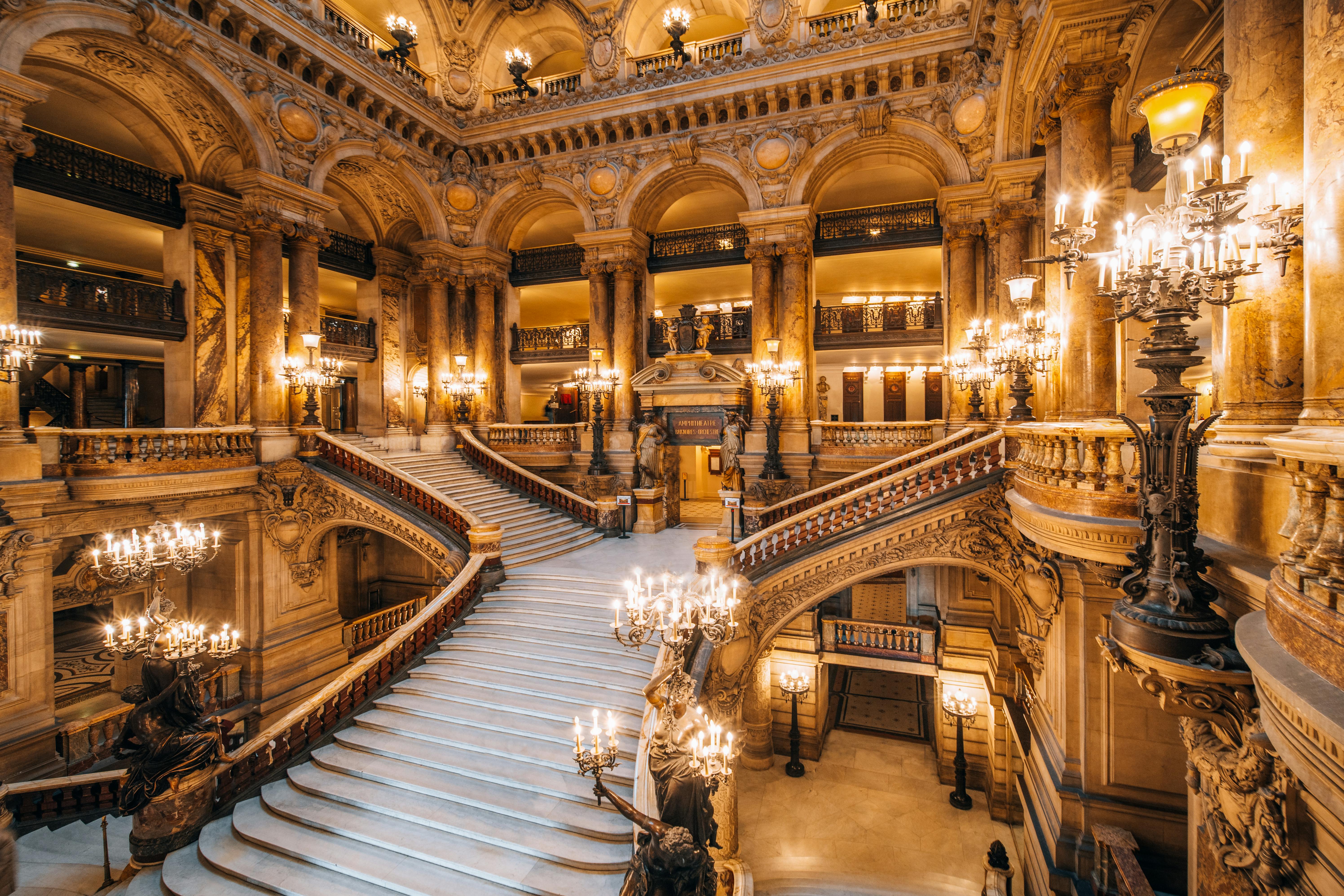 Interior of Opera Garnier · Free Stock Photo
