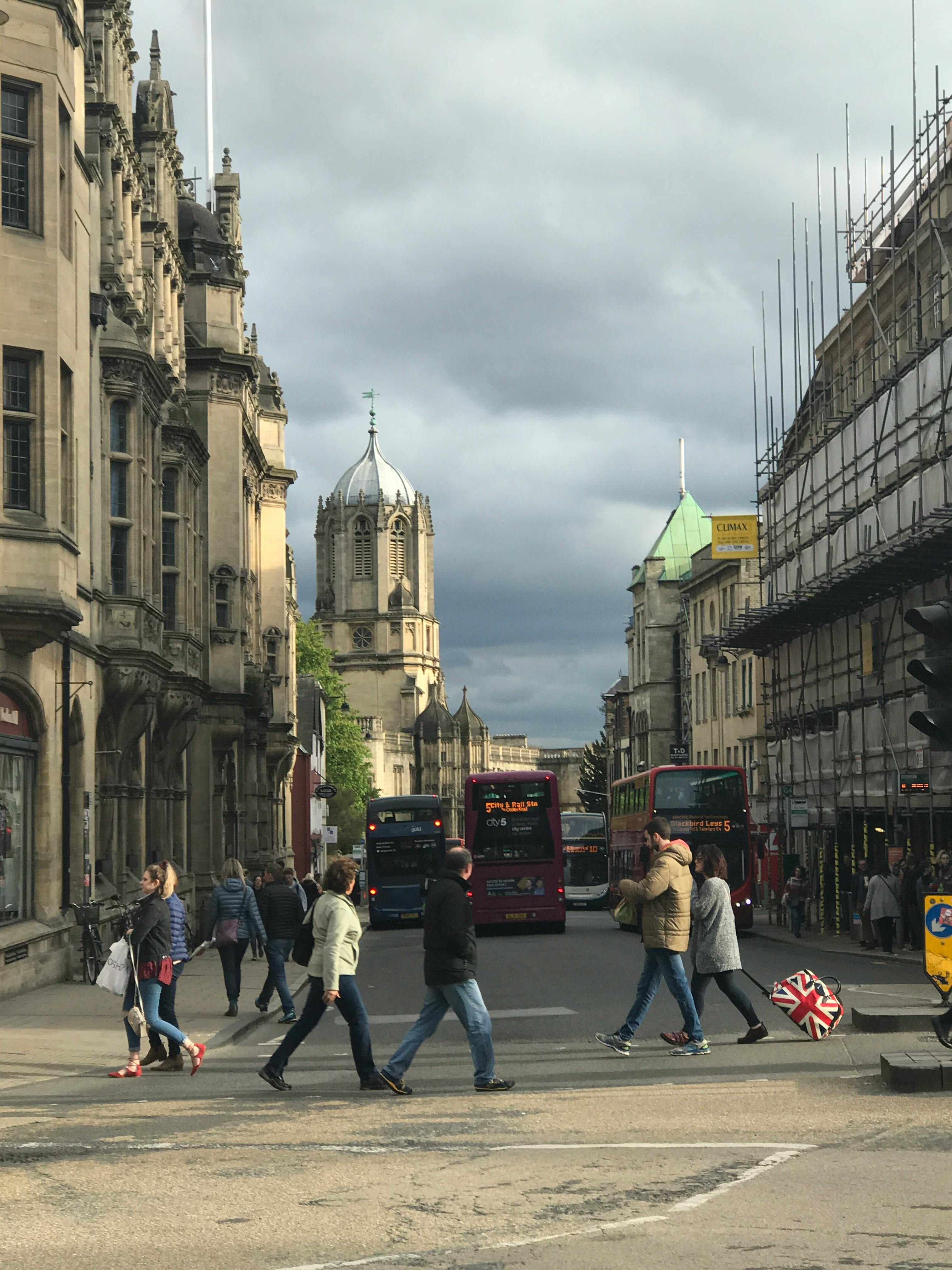 People Walking on a Busy Street · Free Stock Photo