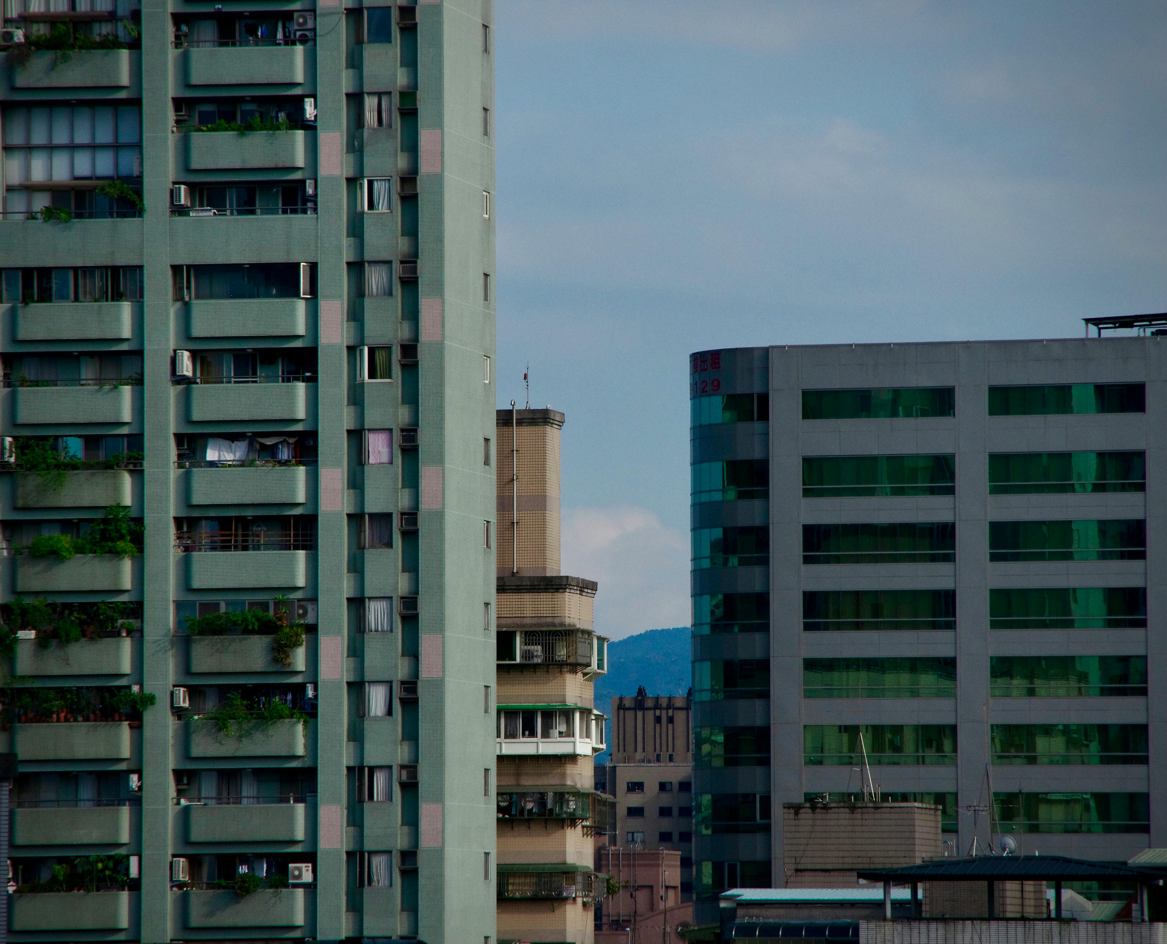 Balconies in a High House Buildings · Free Stock Photo