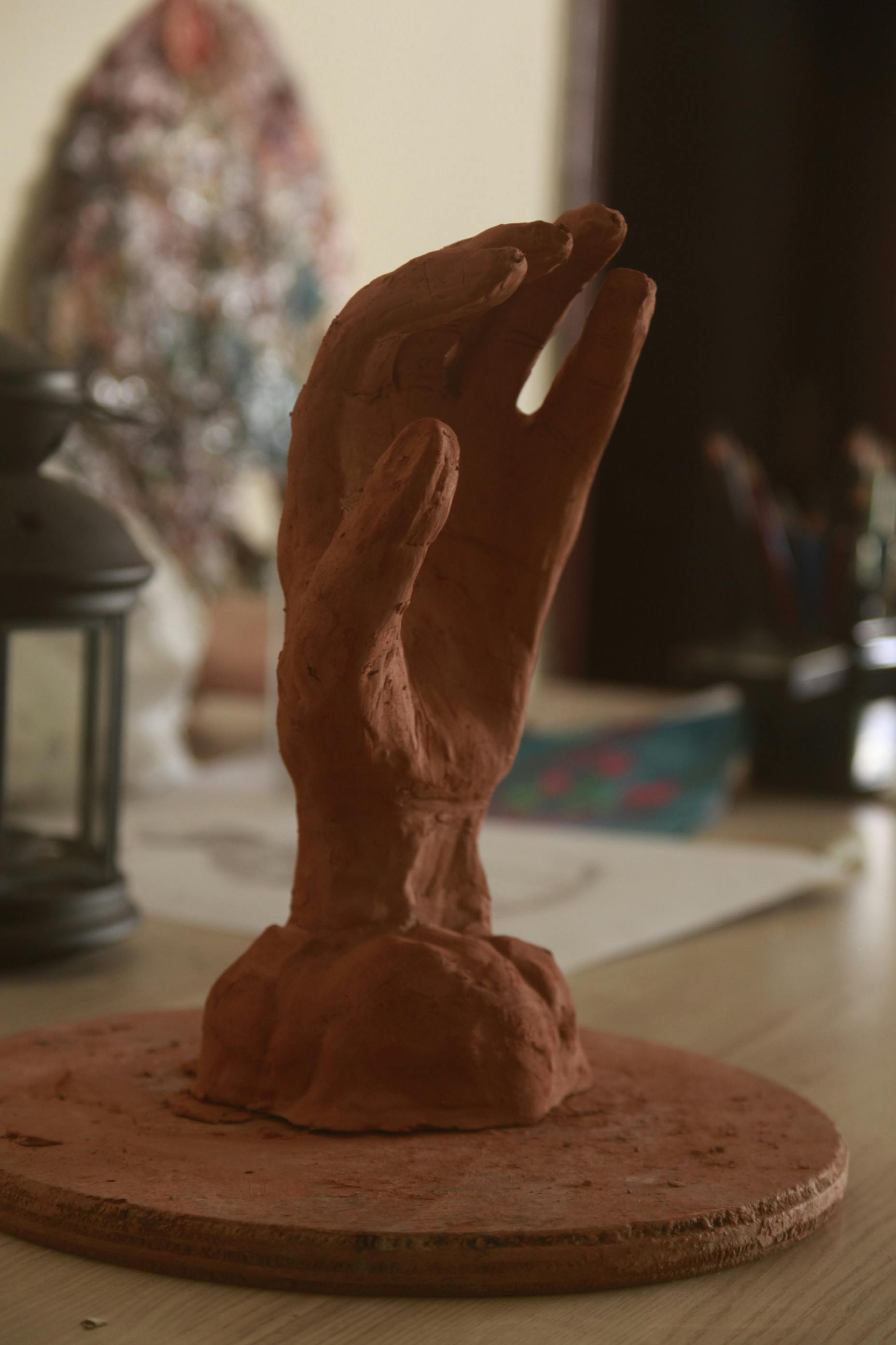 A Sculpture of a Hand · Free Stock Photo