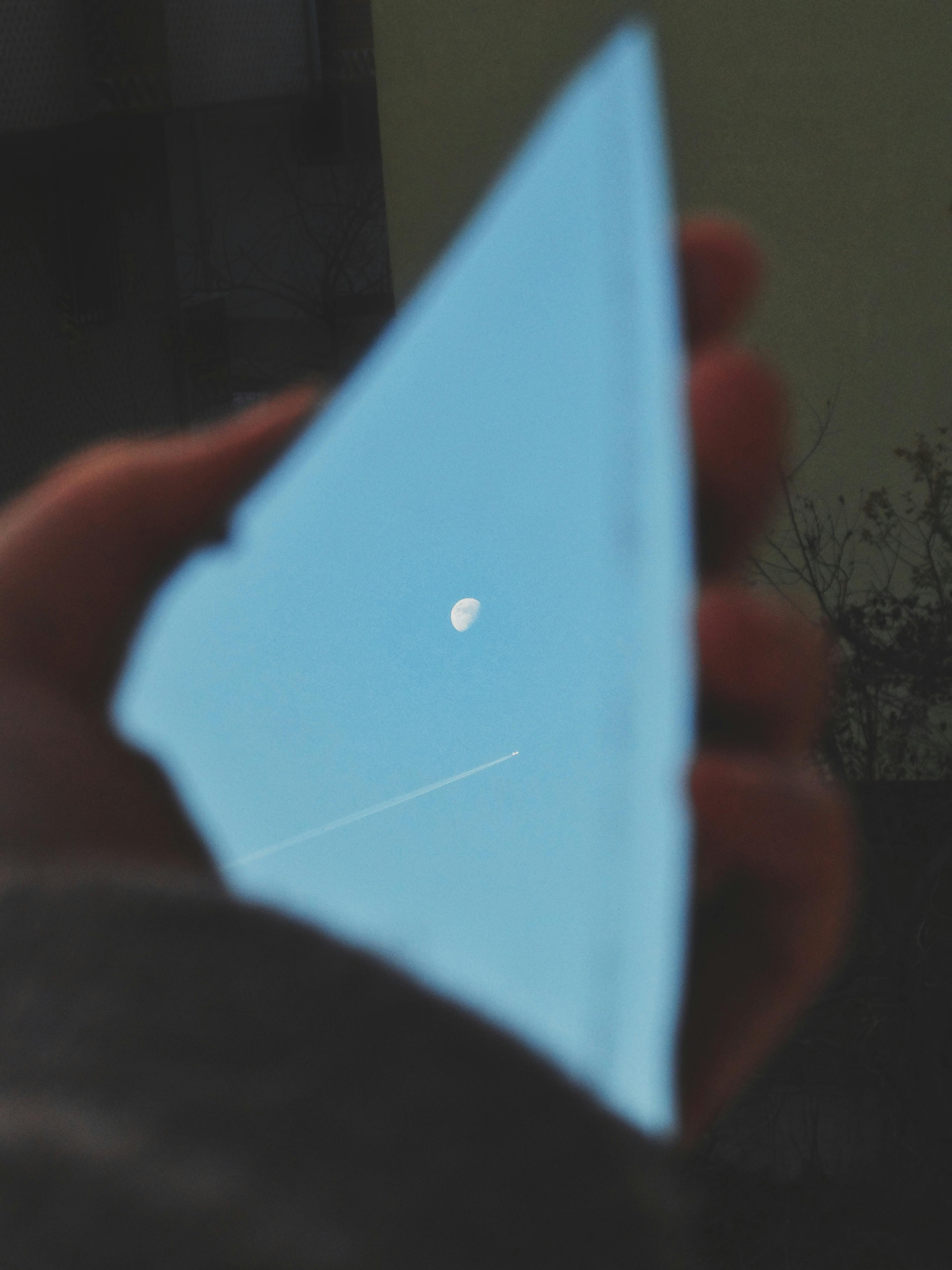 The Moon Reflected in the Mirror · Free Stock Photo