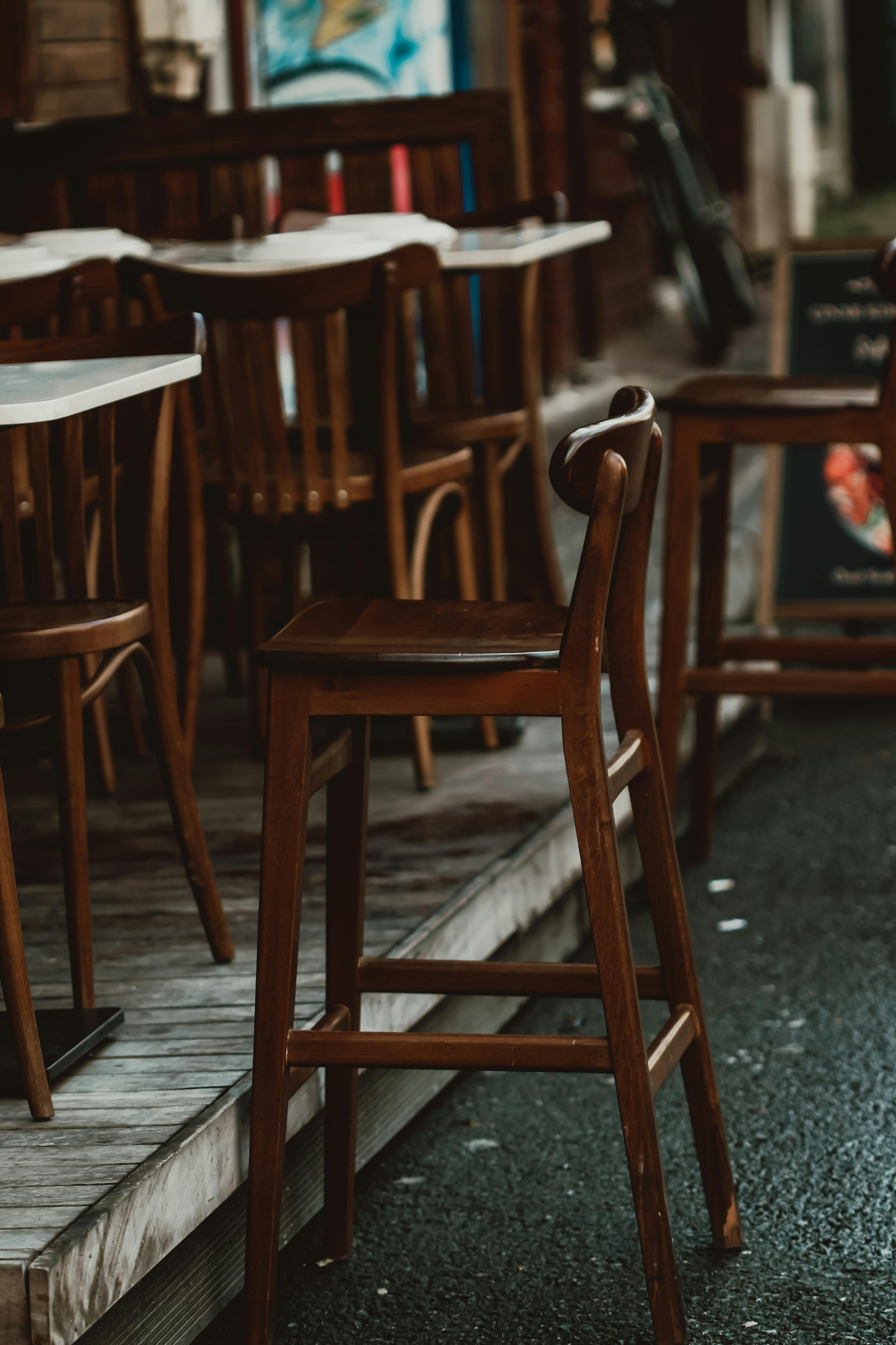 Wooden Chair in Corner · Free Stock Photo