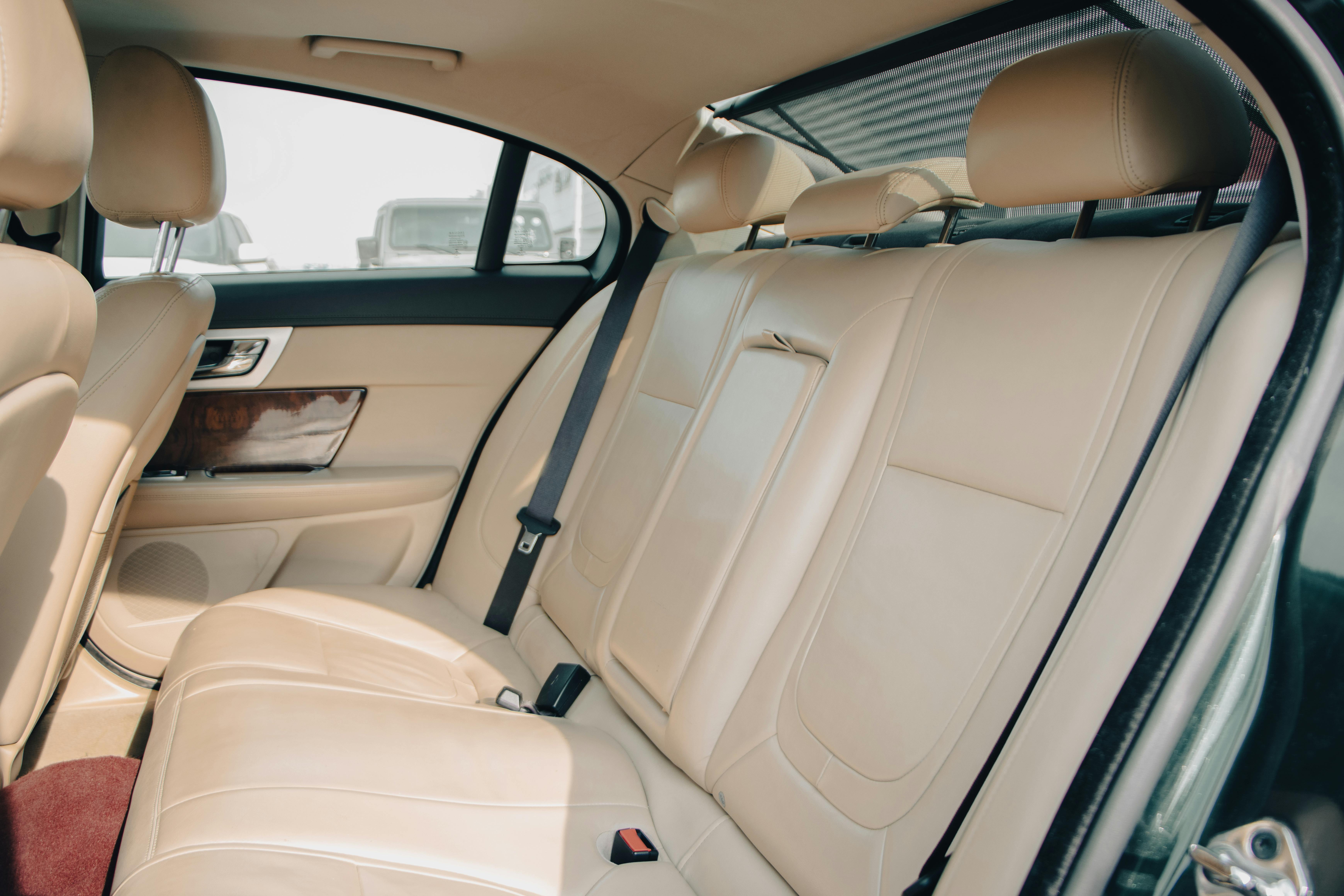 Photograph of Beige Car Seats · Free Stock Photo