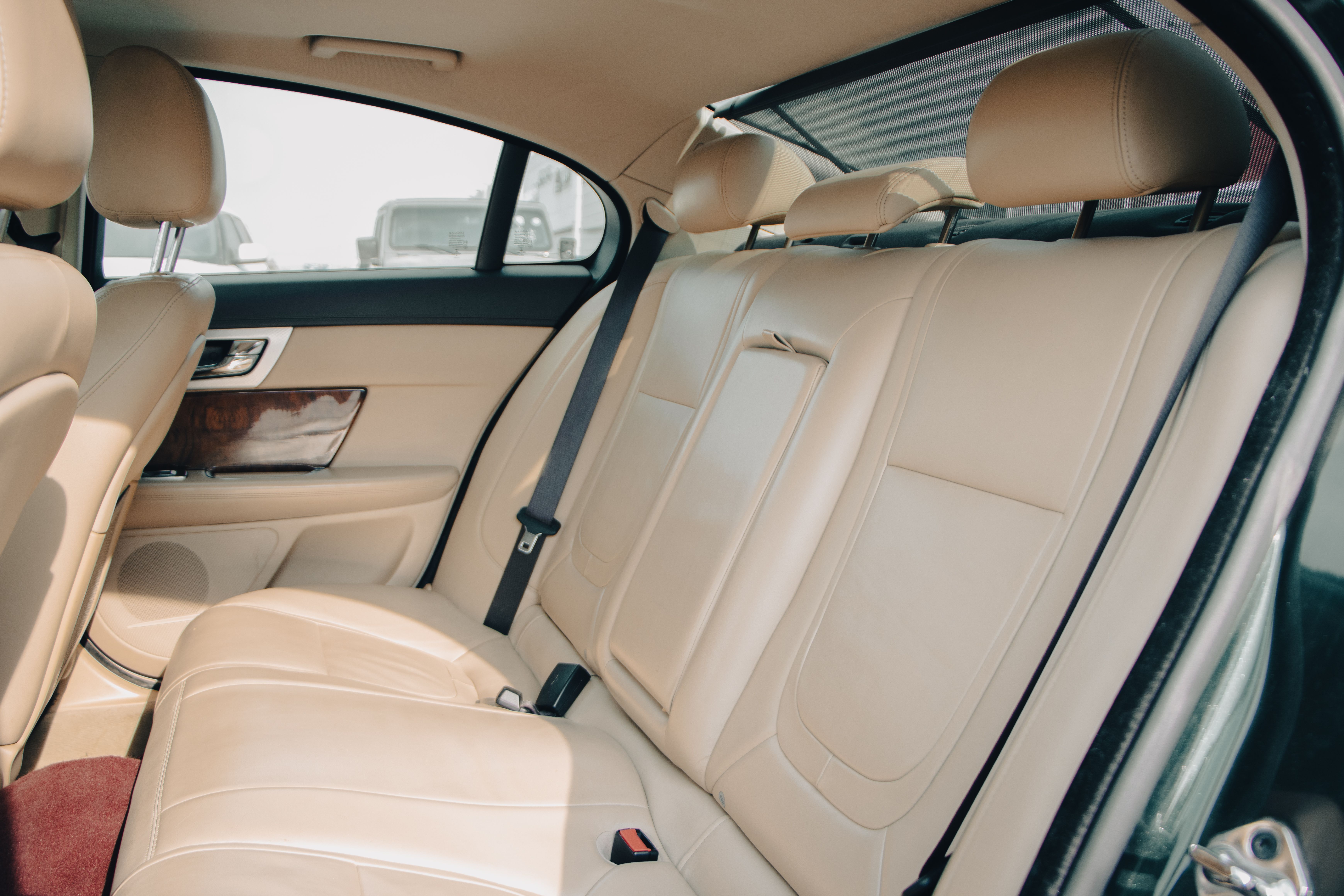 Photograph of Beige Car Seats · Free Stock Photo