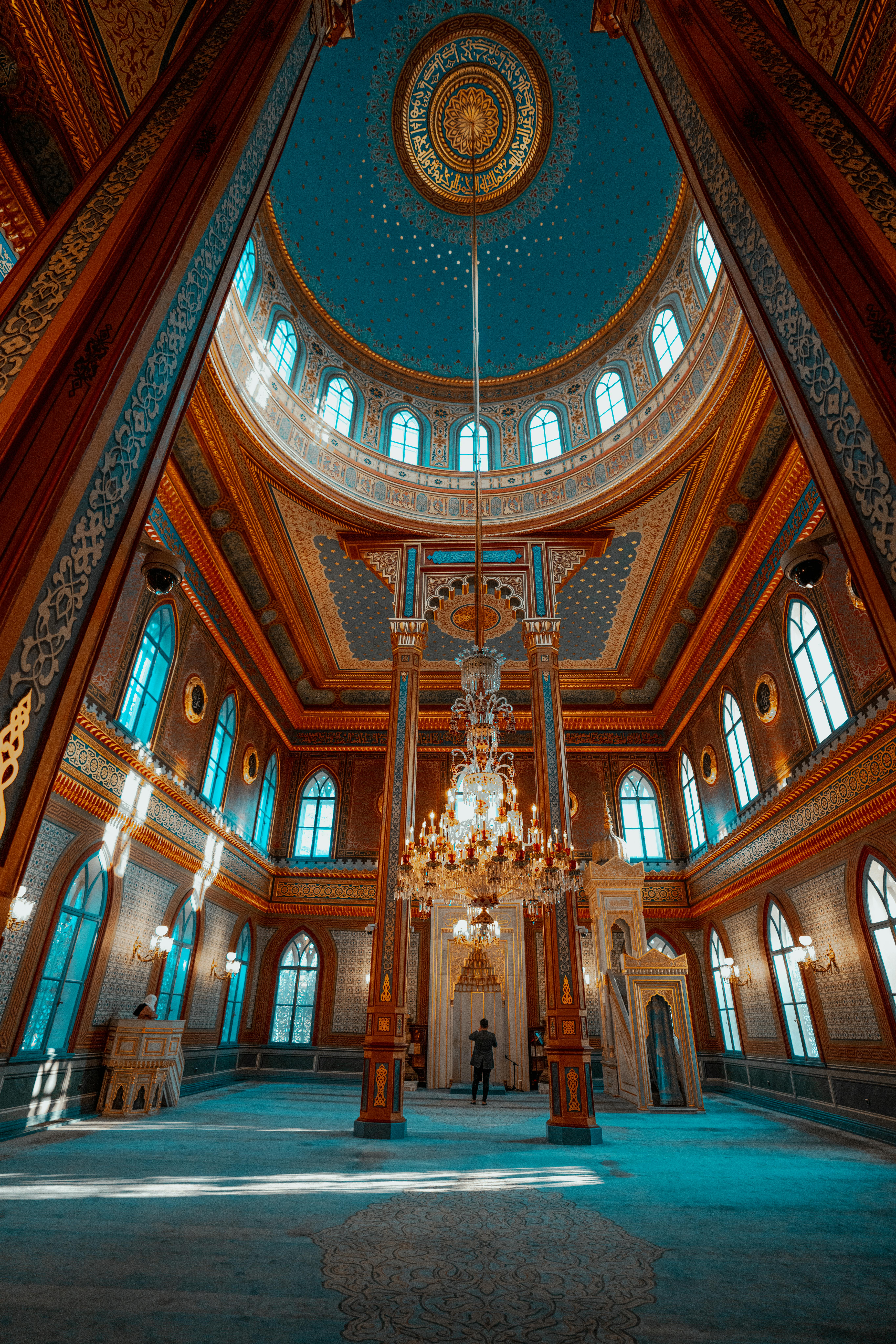 Inside Traditional Mosque · Free Stock Photo