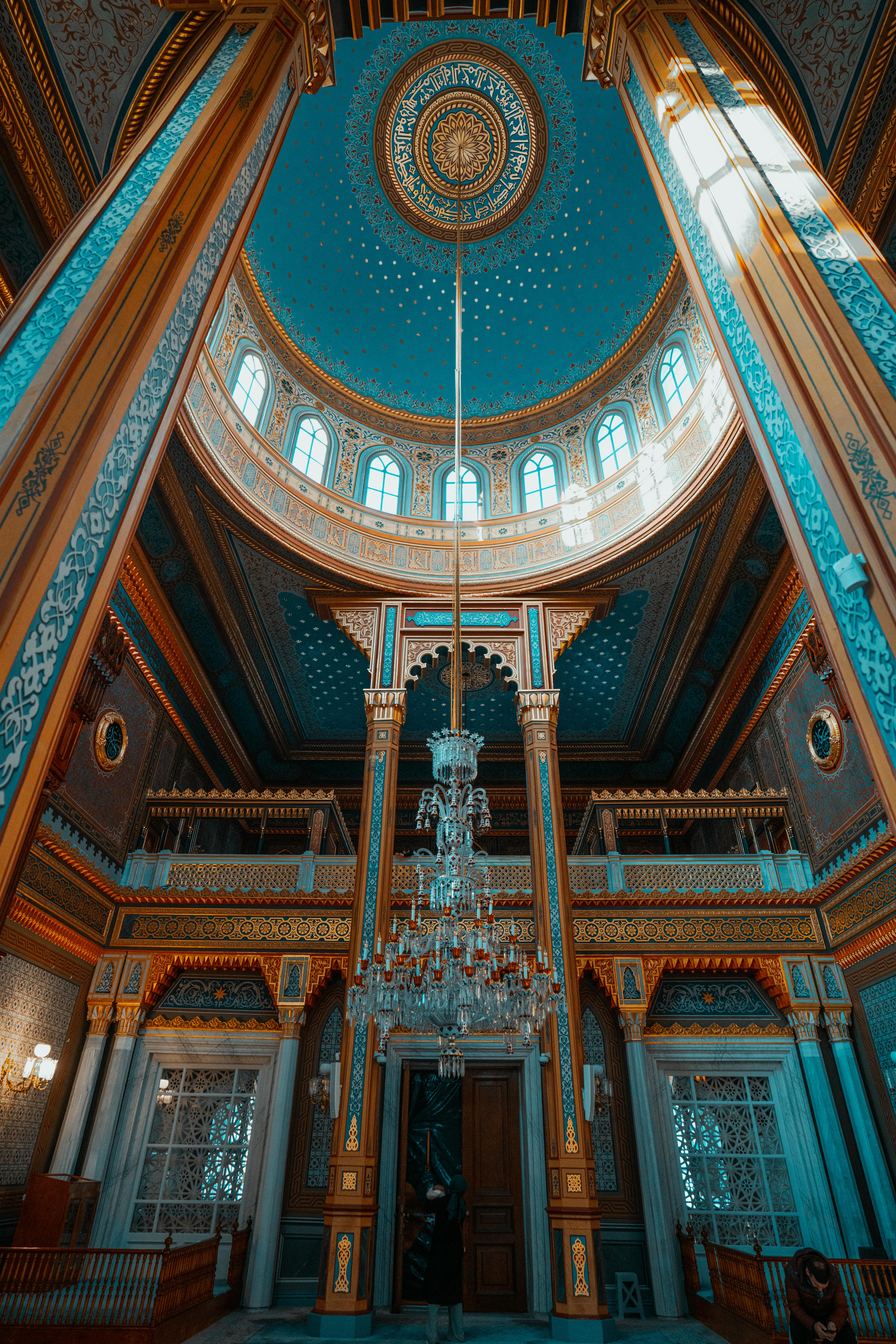 Interior of the Blue Mosque in Istanbul, Turkey · Free Stock Photo