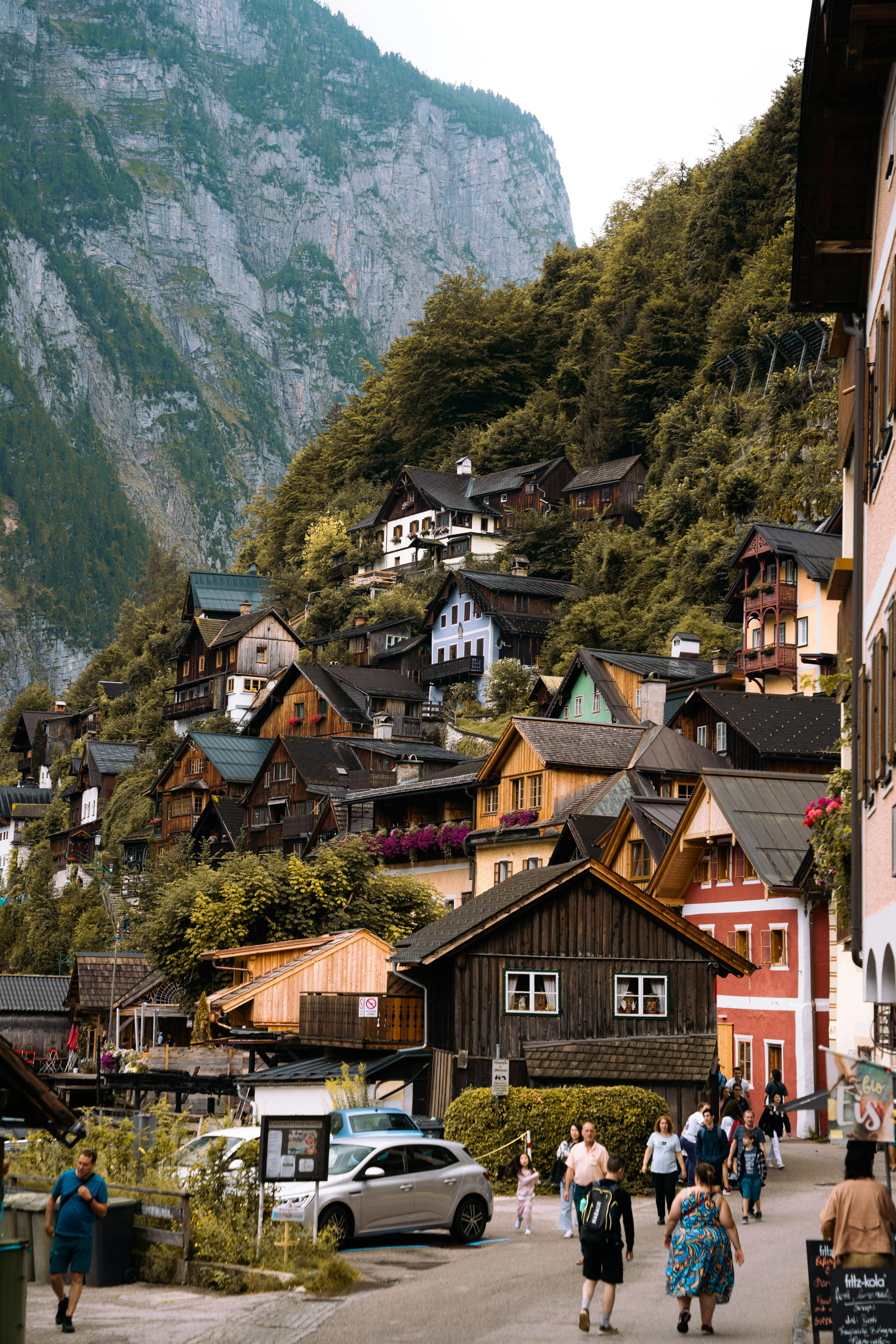 Street in Hallstatt · Free Stock Photo