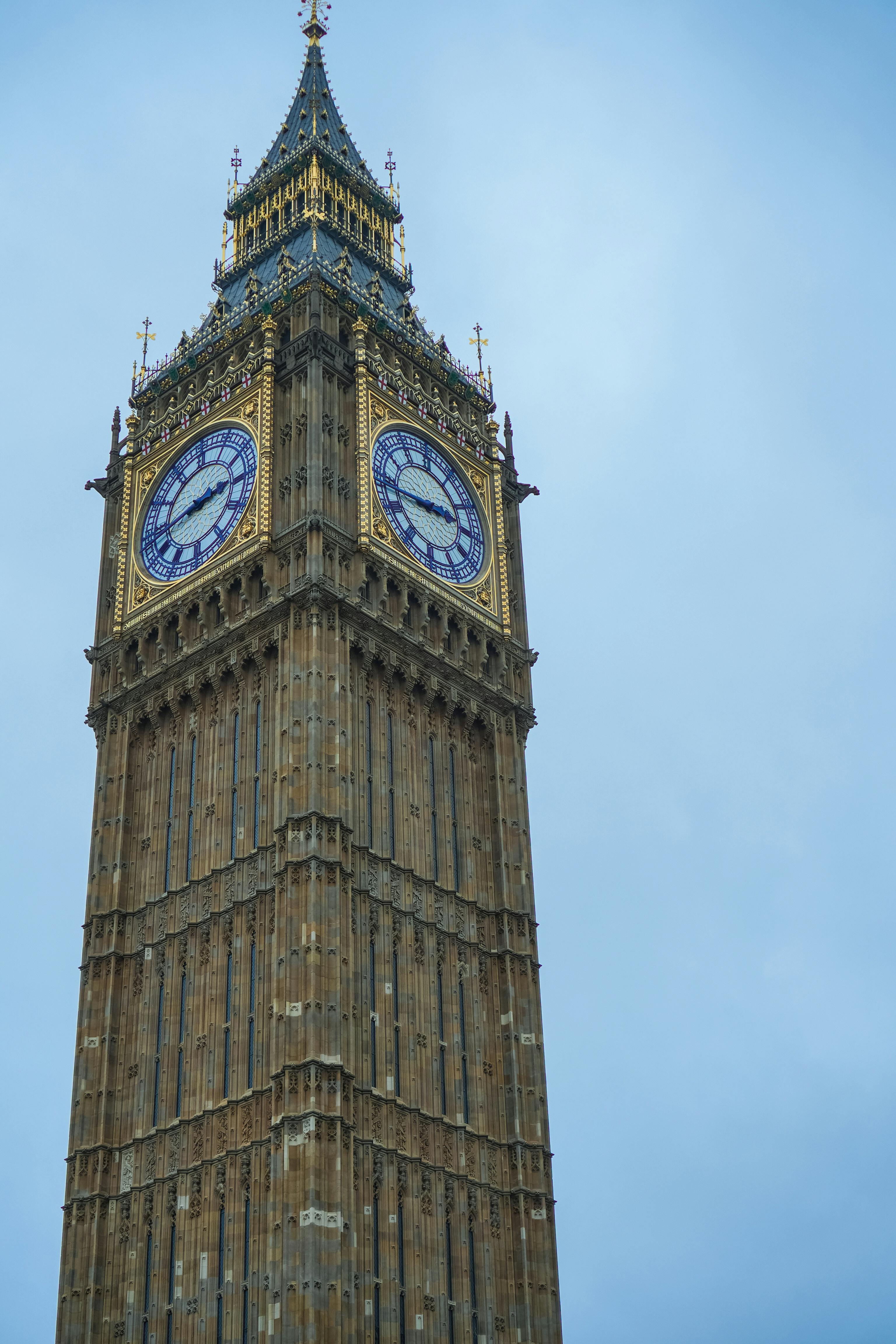 Big Ben Under Blue and White Sky during Daytime · Free Stock Photo