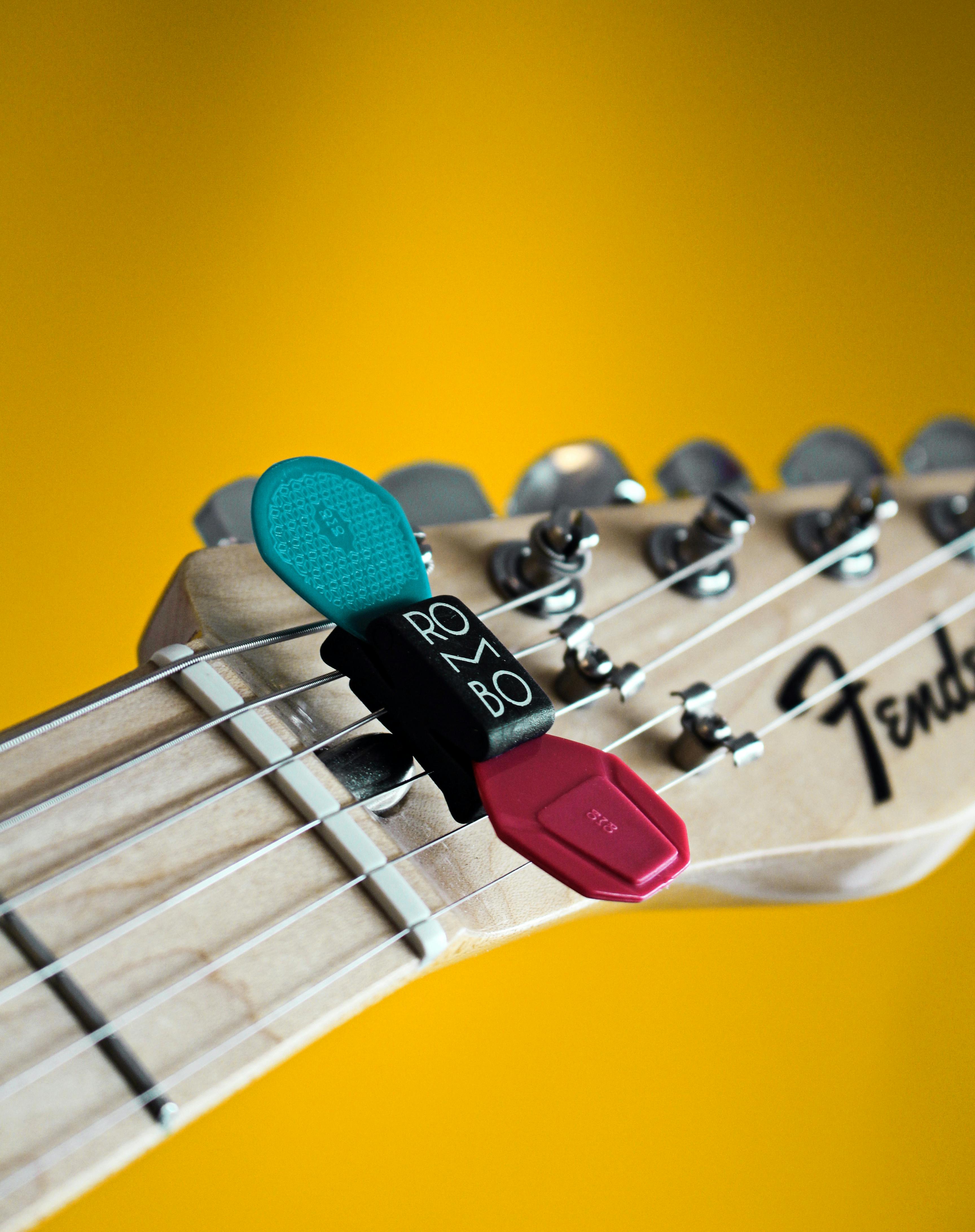 Close-Up Photo of Guitar Pick · Free Stock Photo