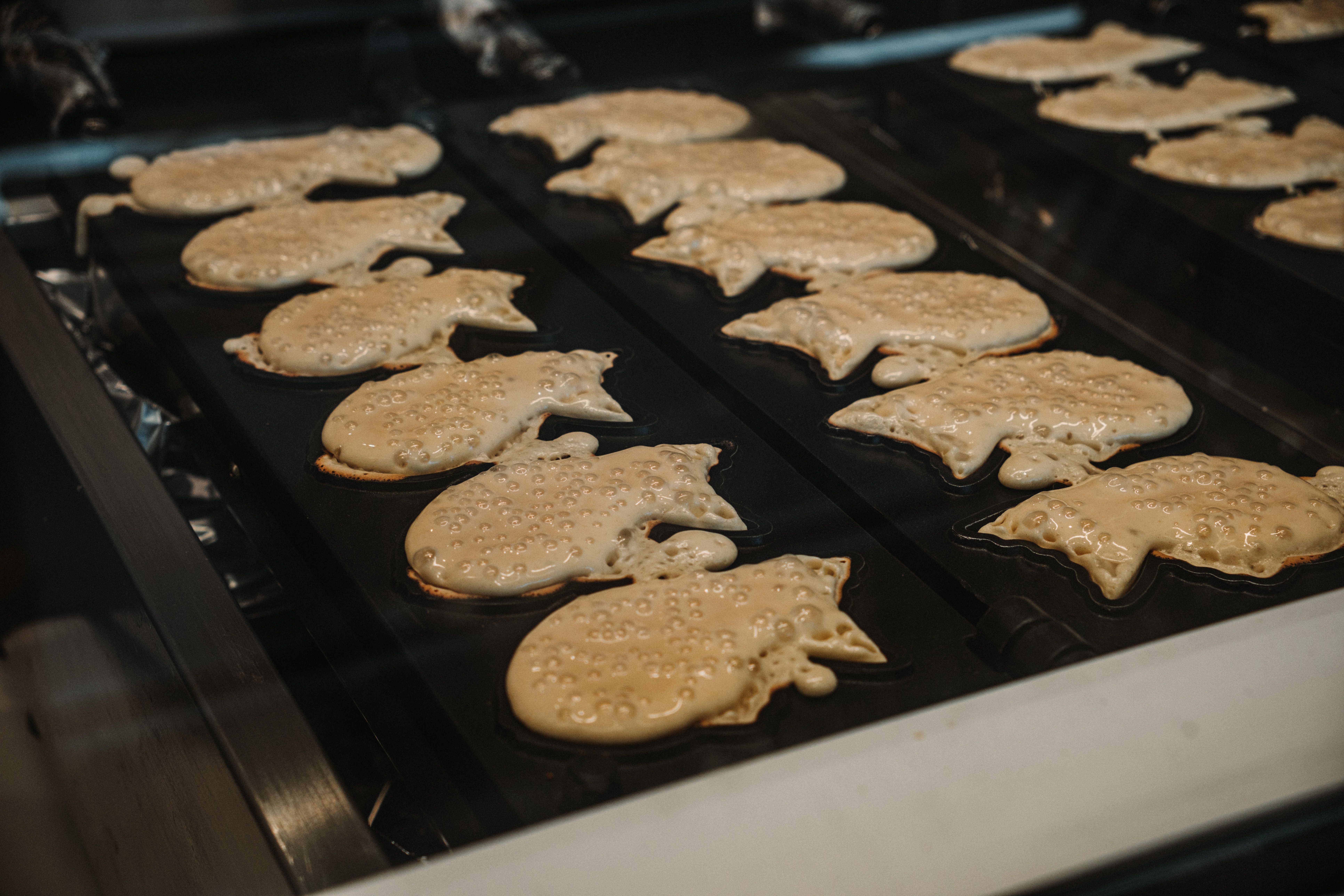 Cooking Traditional Cakes on Pan · Free Stock Photo