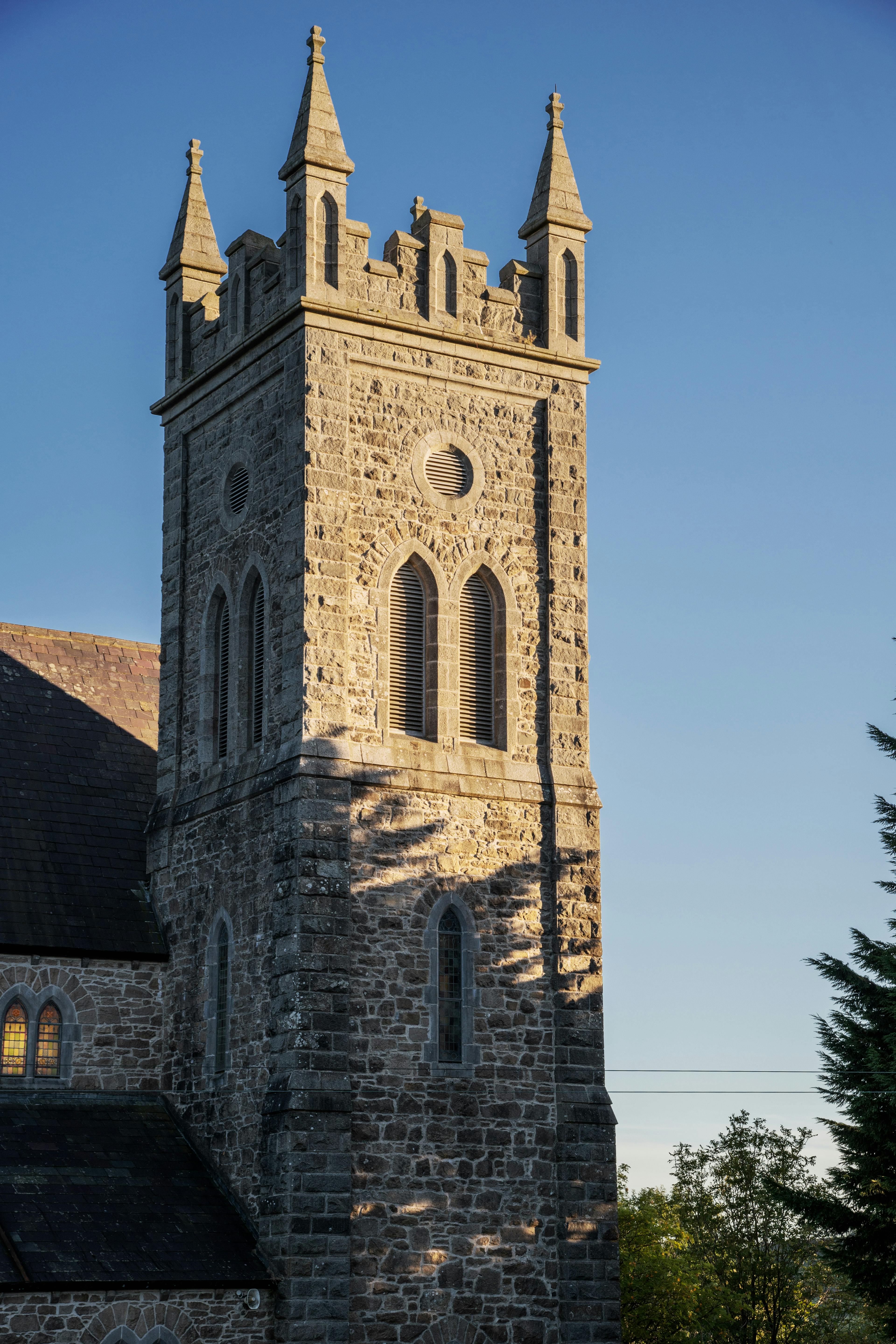 The Tower of the Church of Saint Patrick in Drumintee · Free Stock Photo
