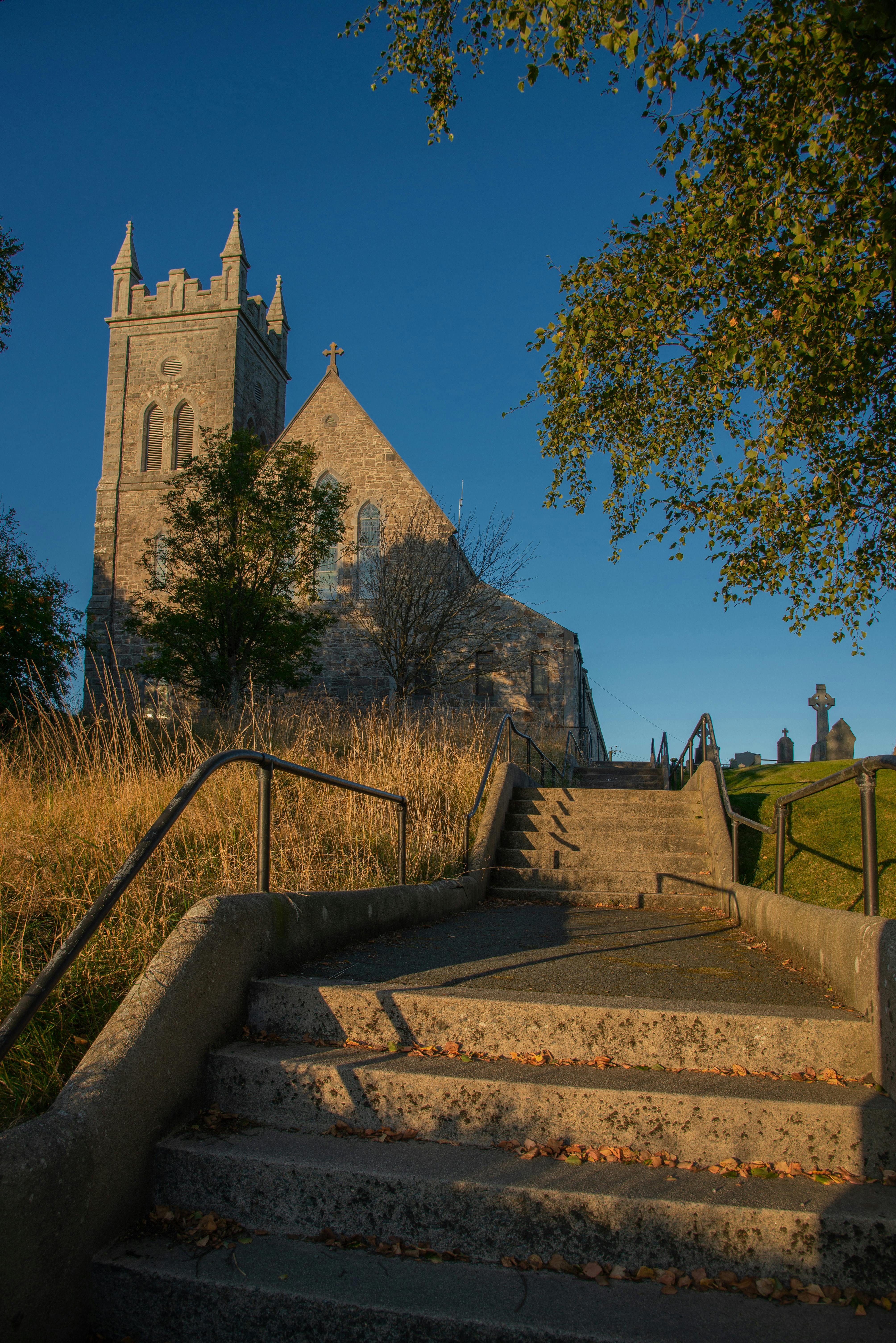 St Patricks Church in the South Armagh Village of Dromintee, Ireland ...