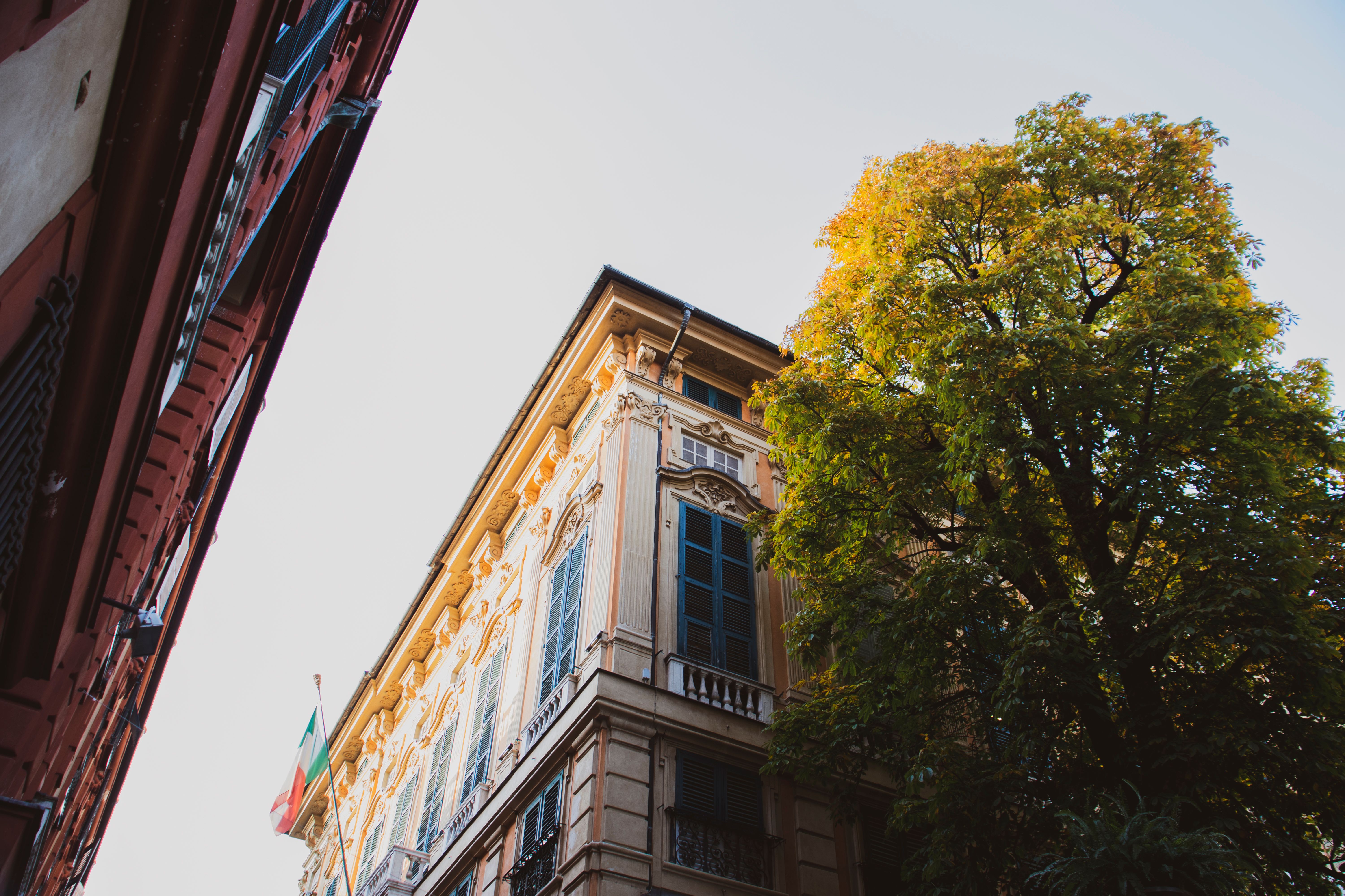 Neoclassical Facade of Urban Tenement · Free Stock Photo