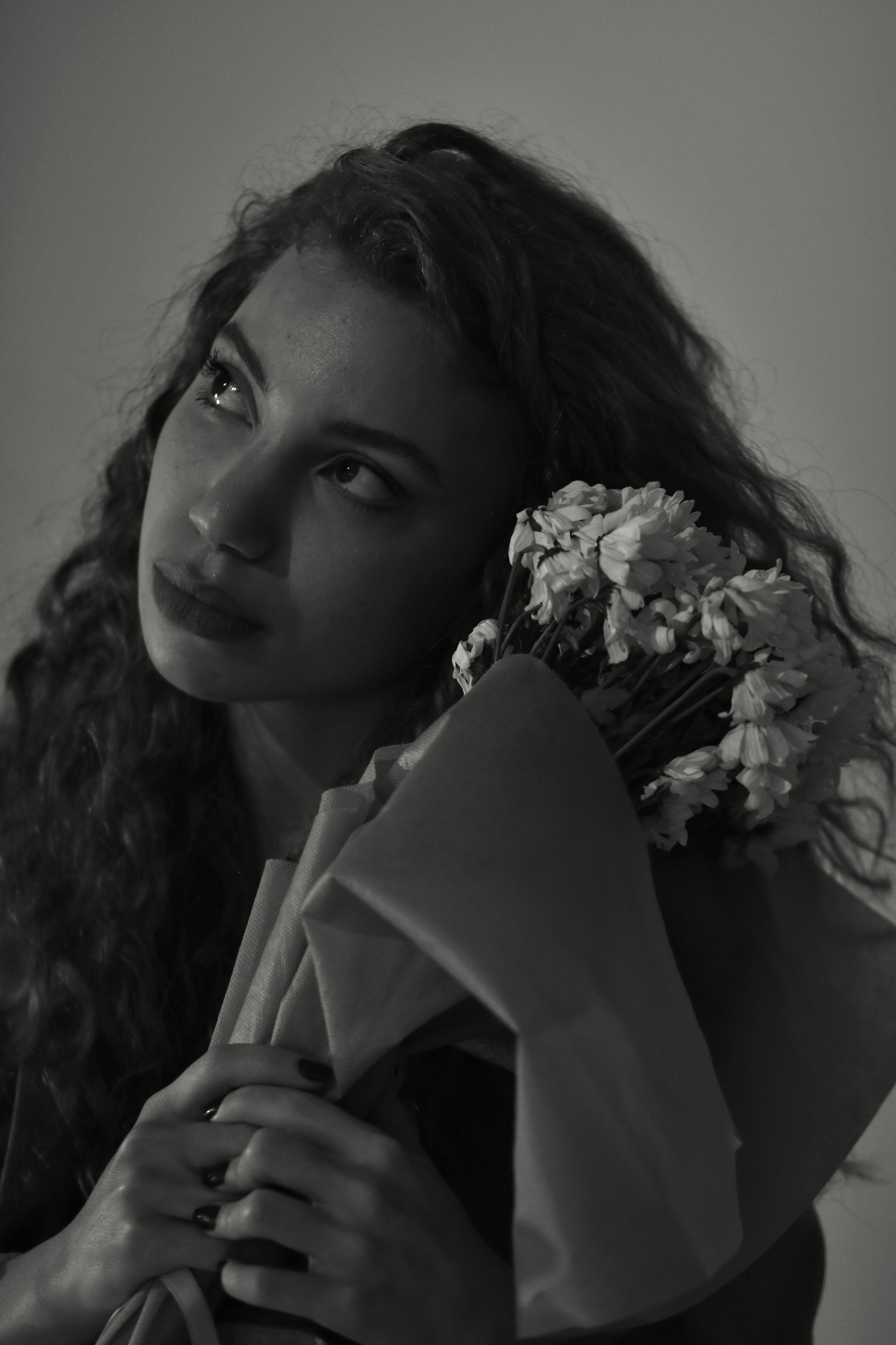 Free stock photo of artistic, beauty, black and white, bouquet, classic ...