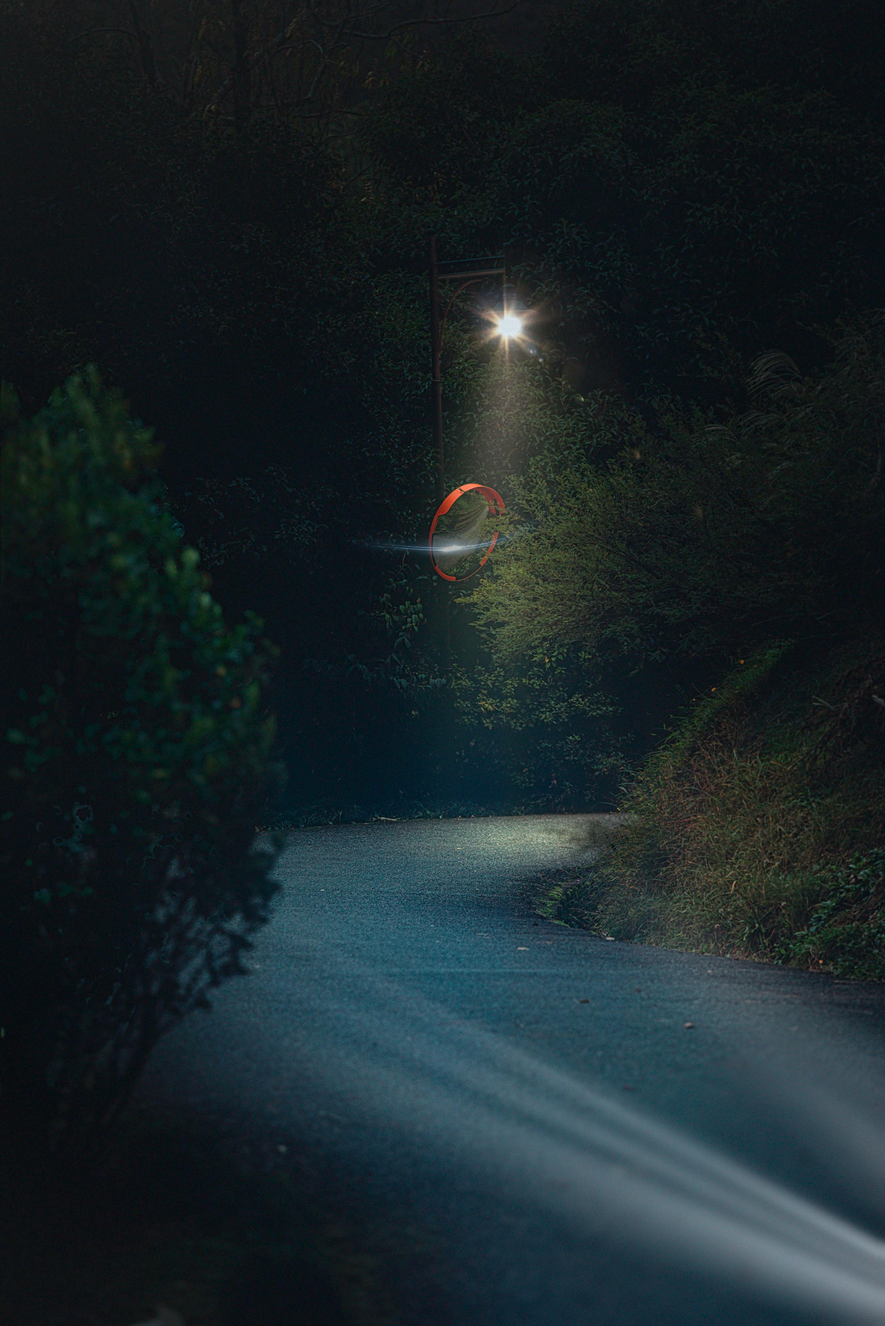 Car Lights Flare at Night · Free Stock Photo