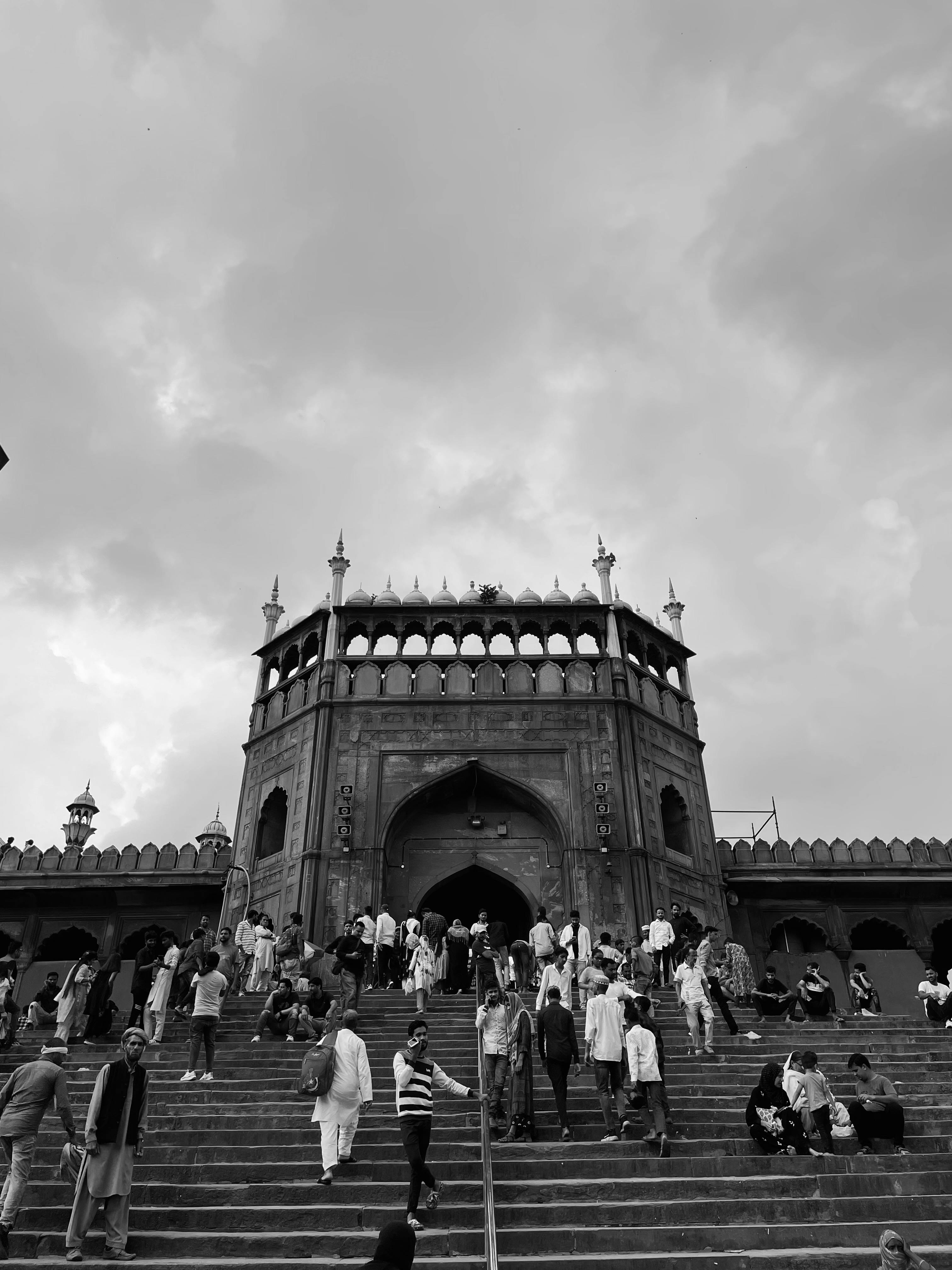 View Of A Mosque From A Doorway · Free Stock Photo