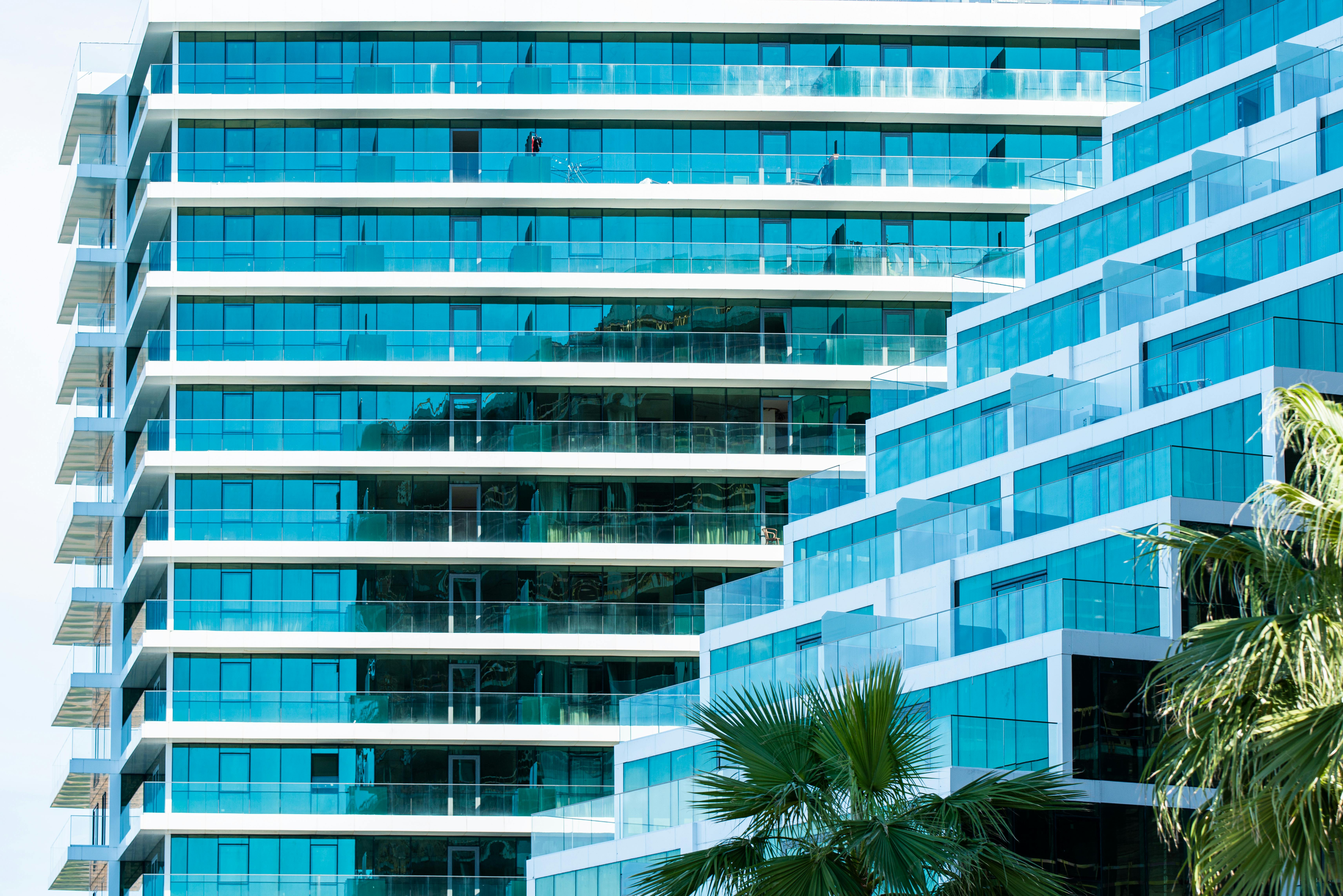 Facade of the Batumi View Apartments, Batumi, Georgia · Free Stock Photo