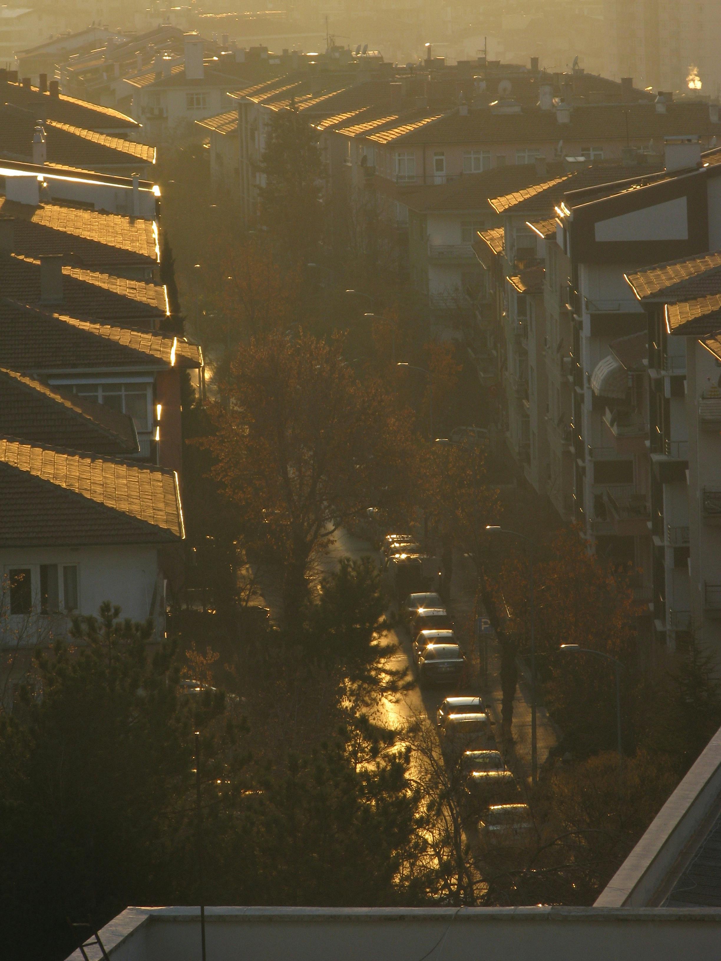 City Street at Sunrise · Free Stock Photo