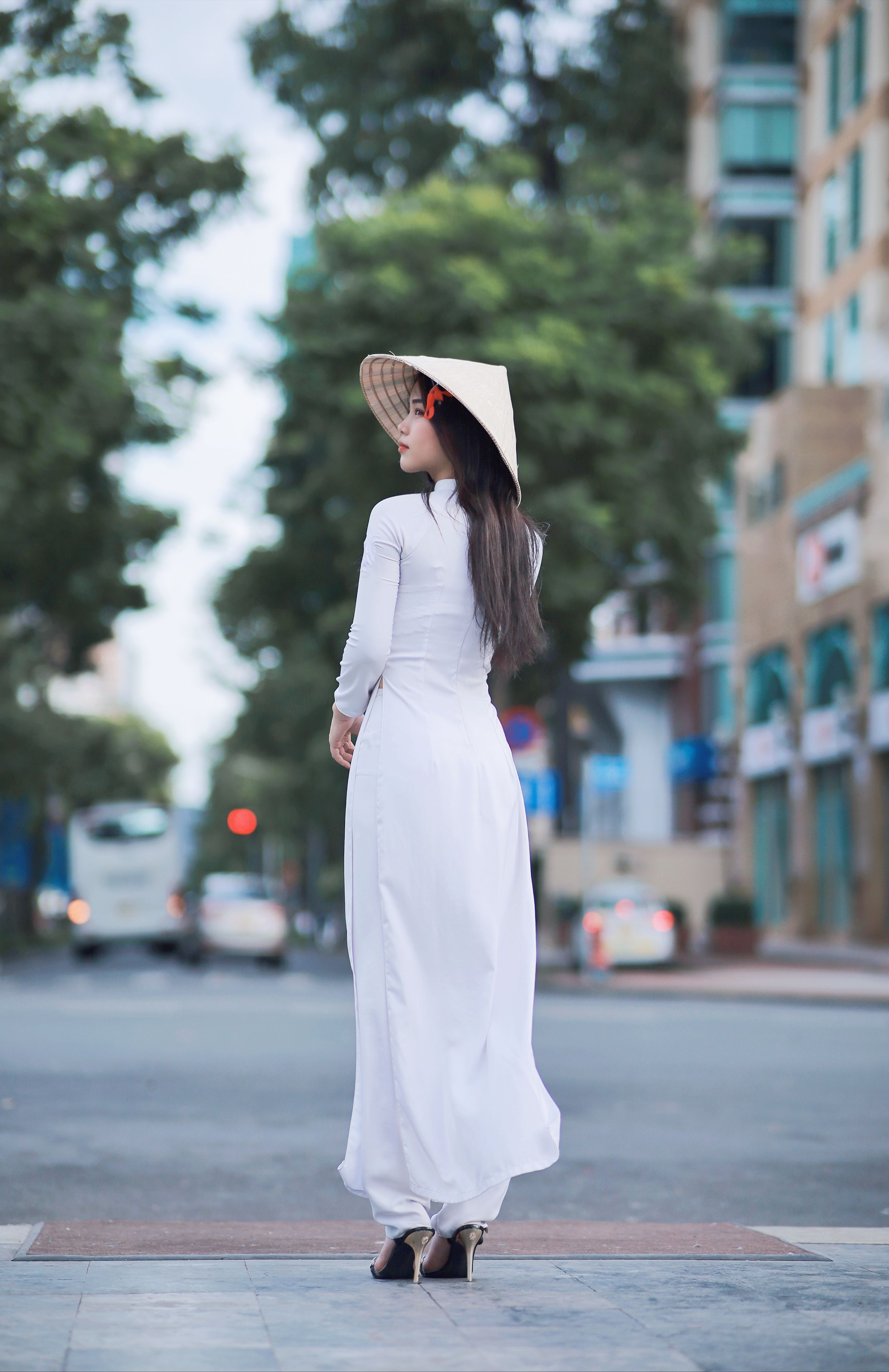 Photo of Woman wearing White Dress · Free Stock Photo