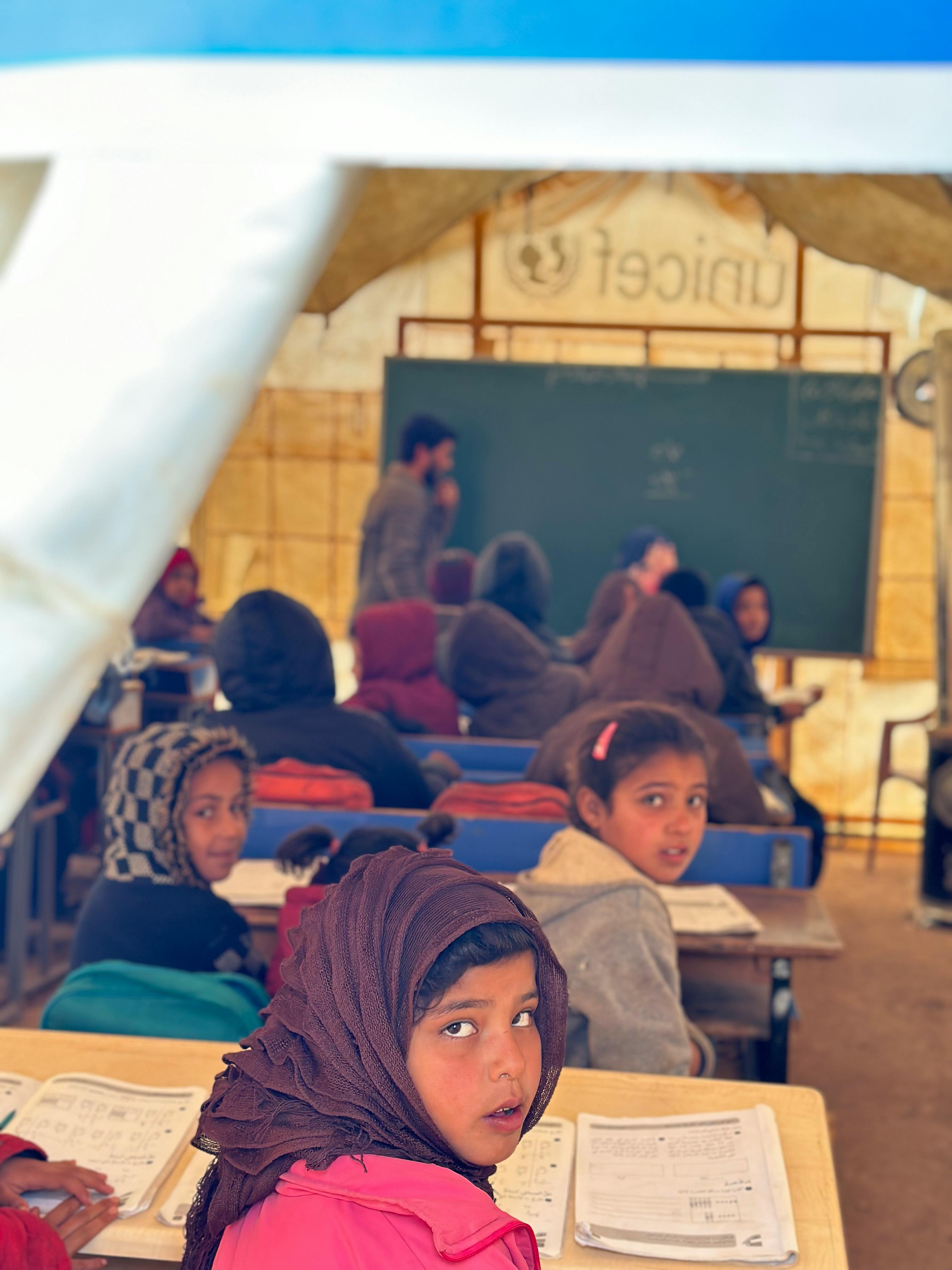 Kids in Syrian Classroom · Free Stock Photo