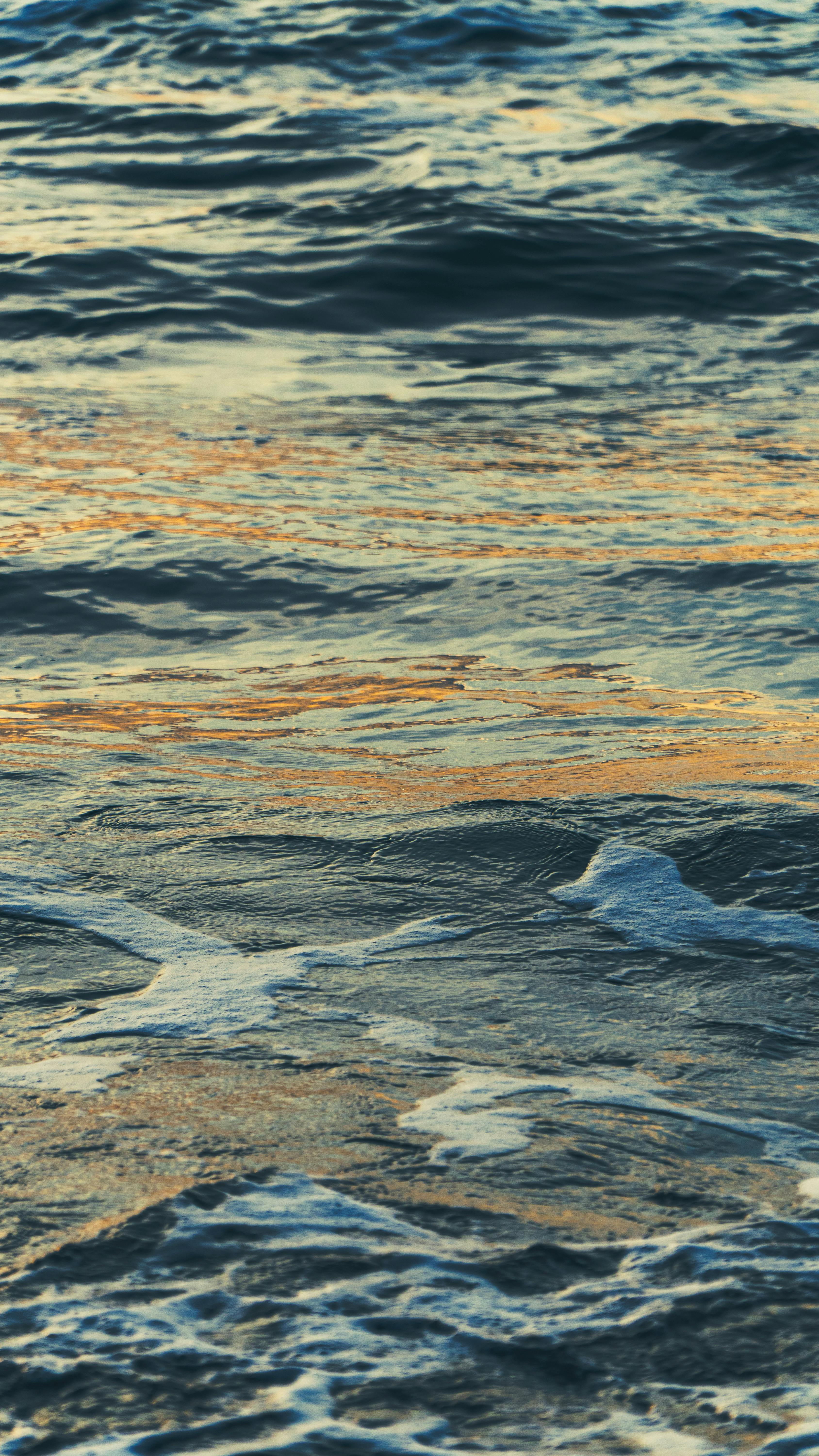 A Close-Up Shot of the Surface of the Ocean · Free Stock Photo