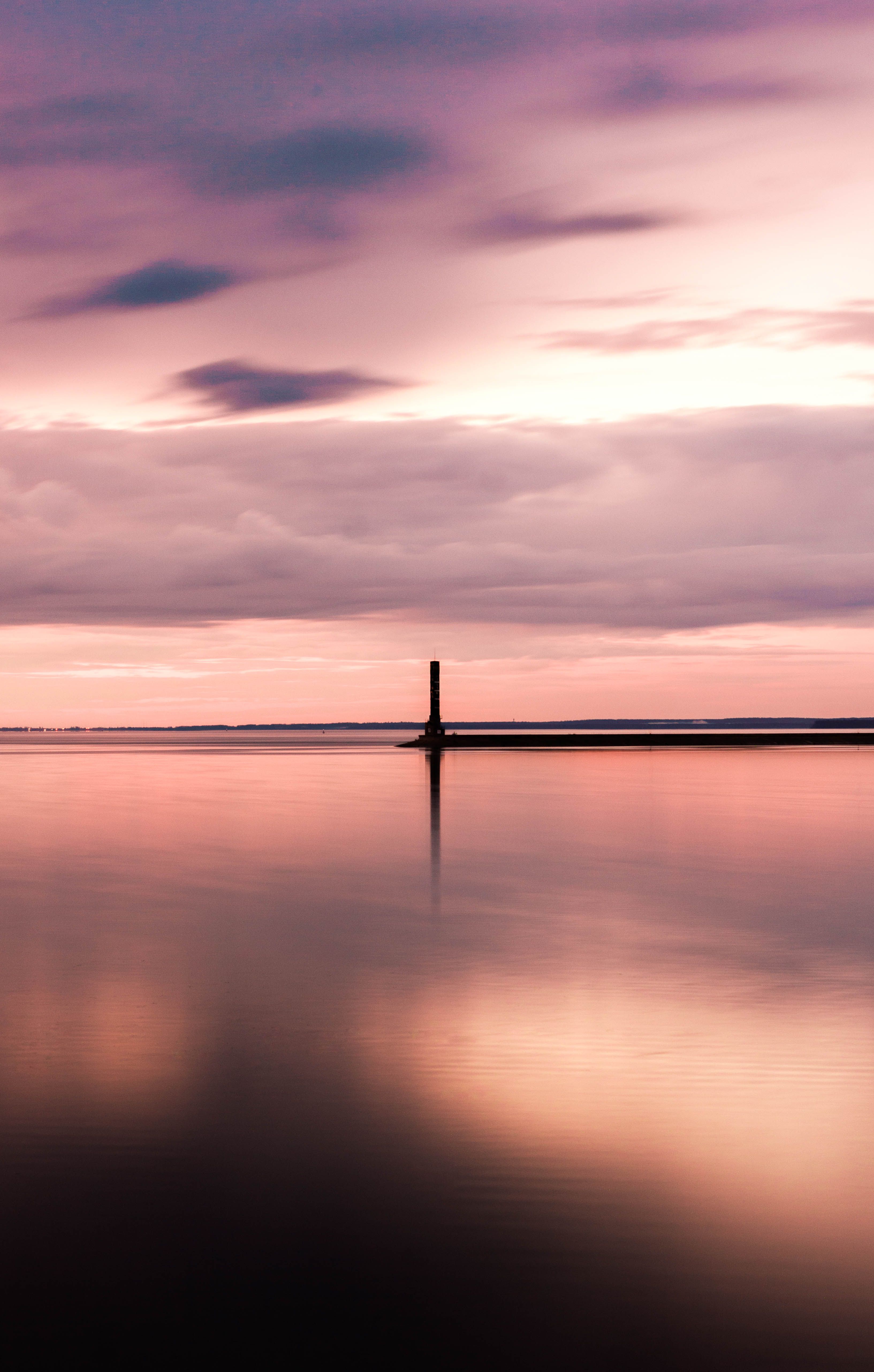 Calm Ocean Panoramic Photography · Free Stock Photo