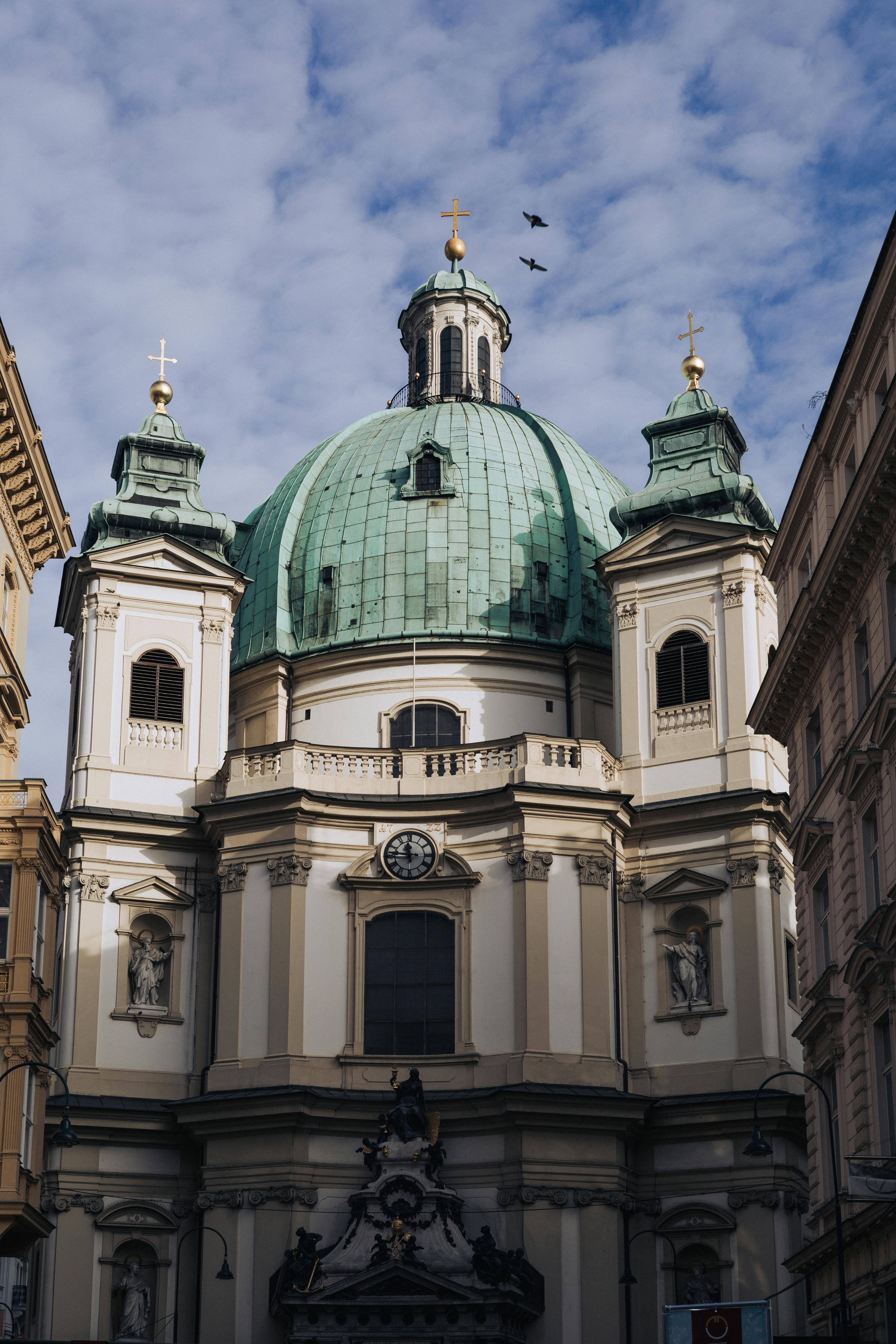 Photo of a Facade of the St. Peters Church in Vienna, Austria · Free ...