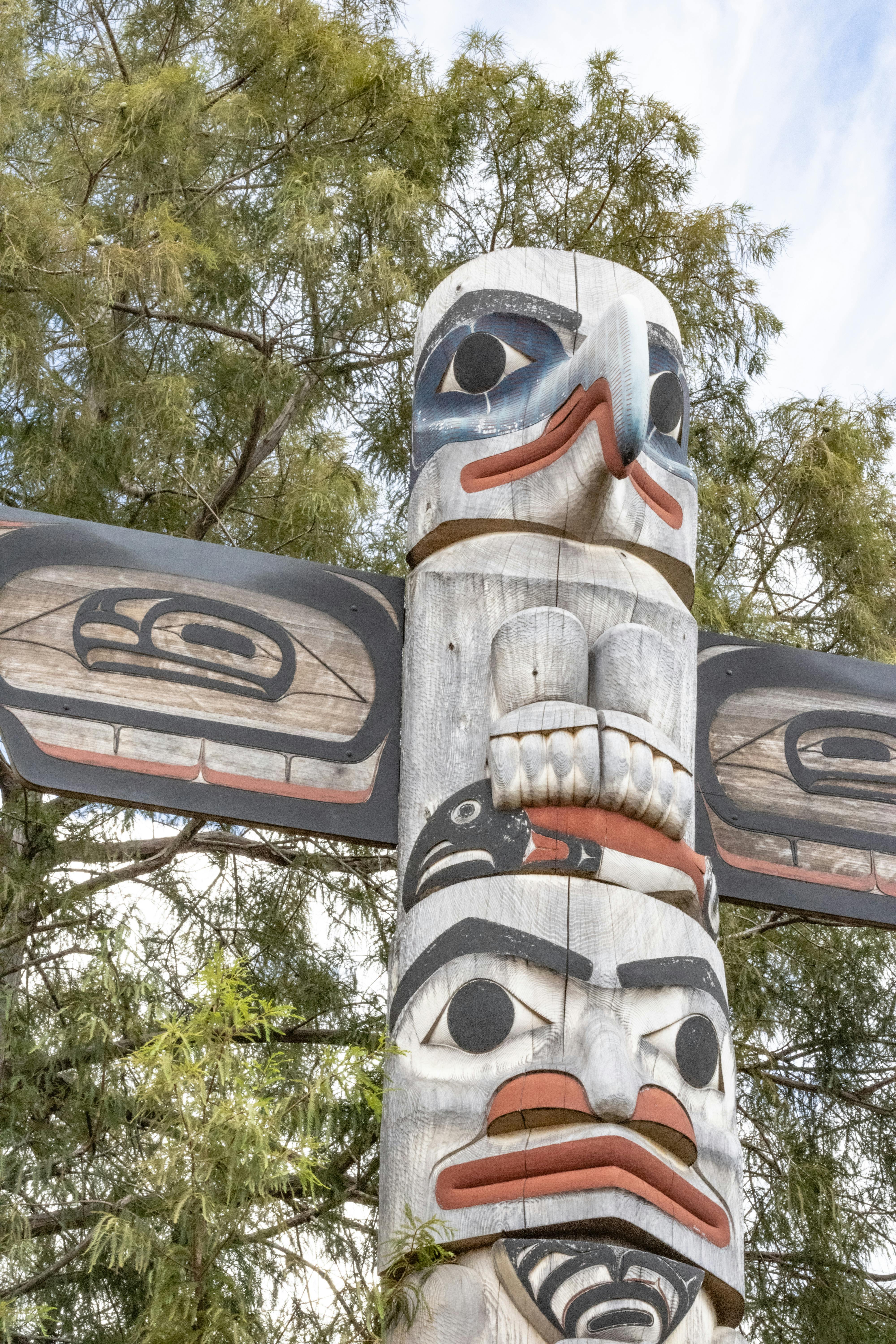 Carved in Wood Totem · Free Stock Photo