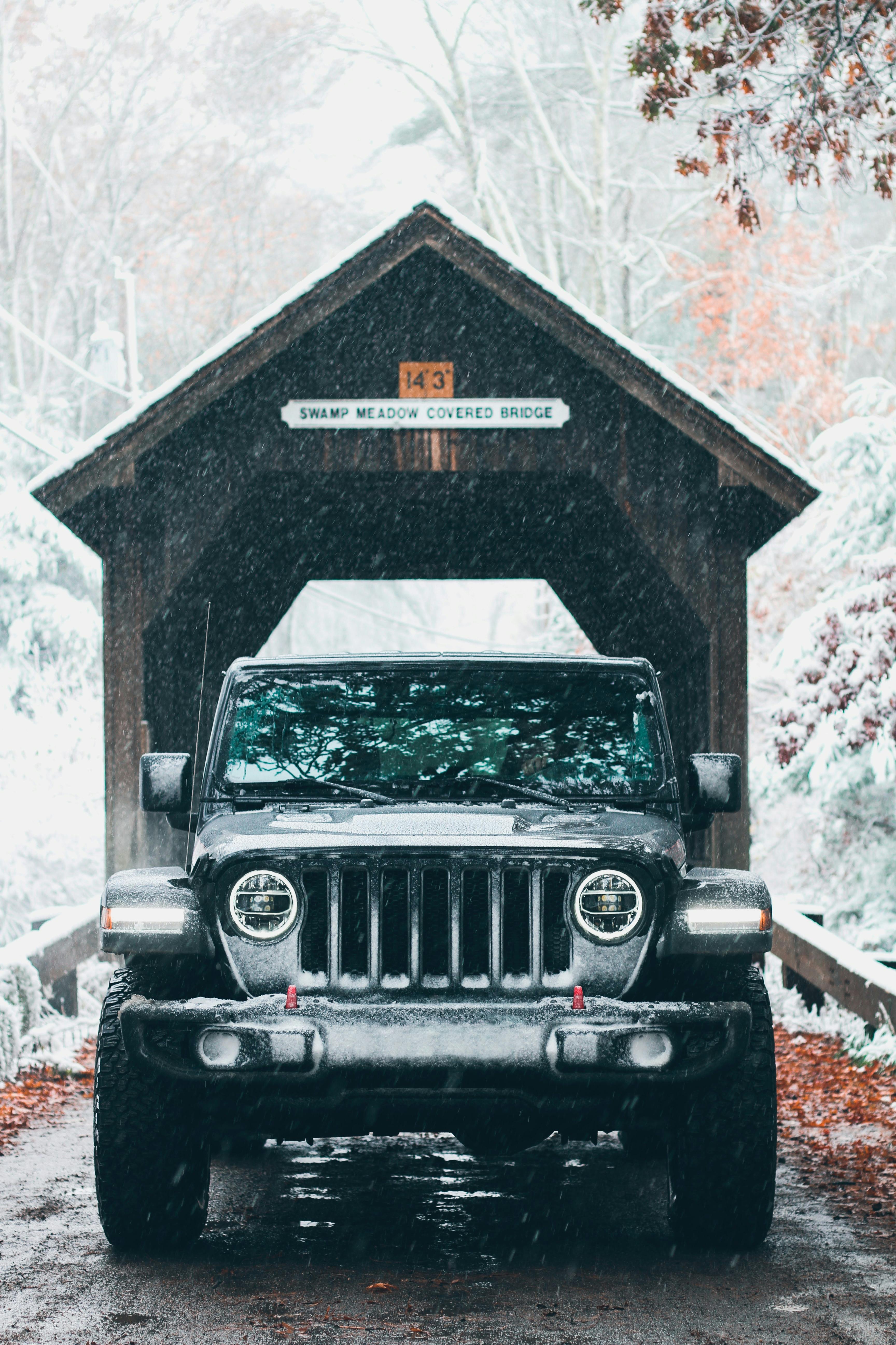 Dodge RAM in Snow · Free Stock Photo