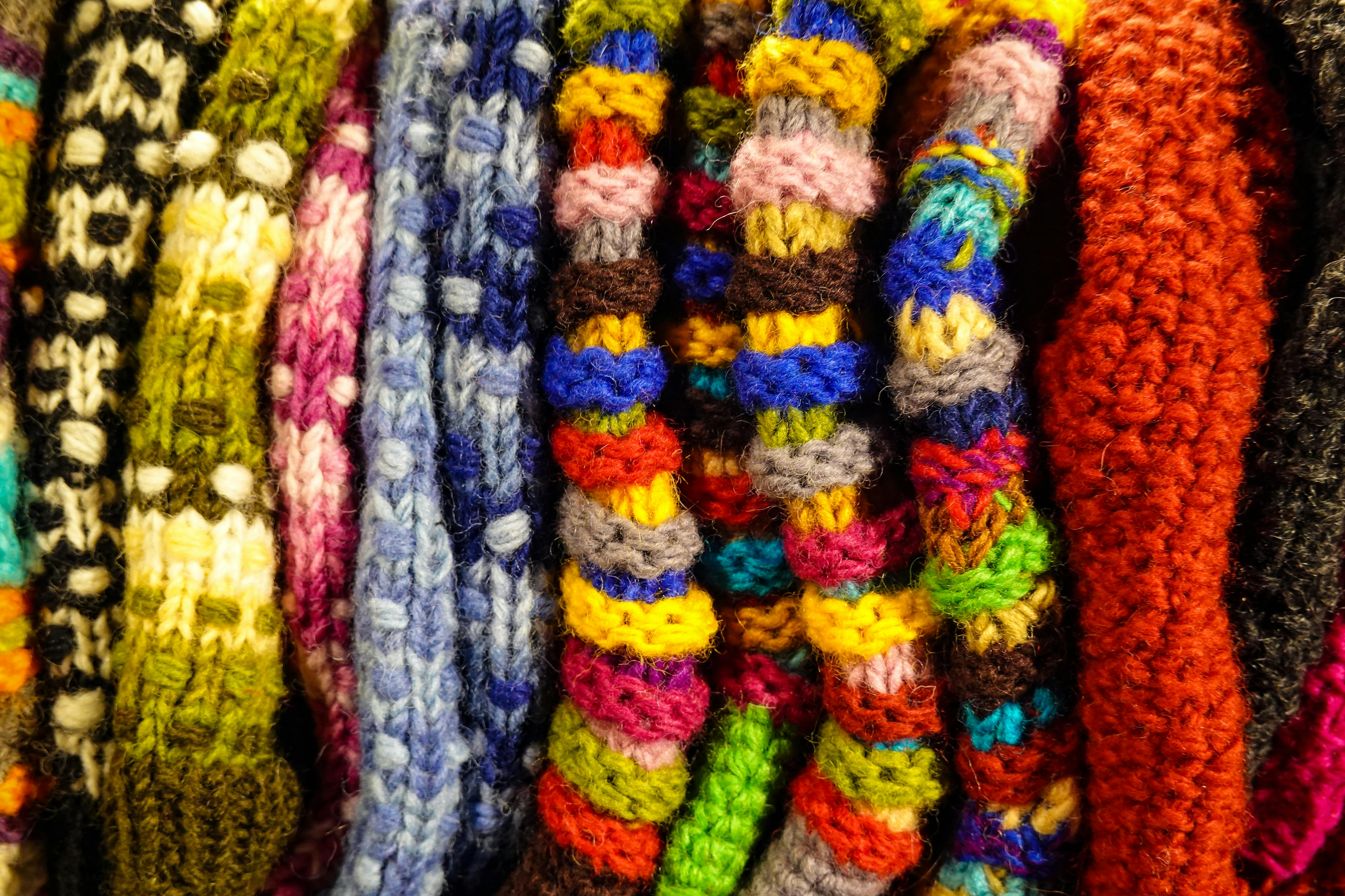 Close Up Photo of Knitted Sweater · Free Stock Photo